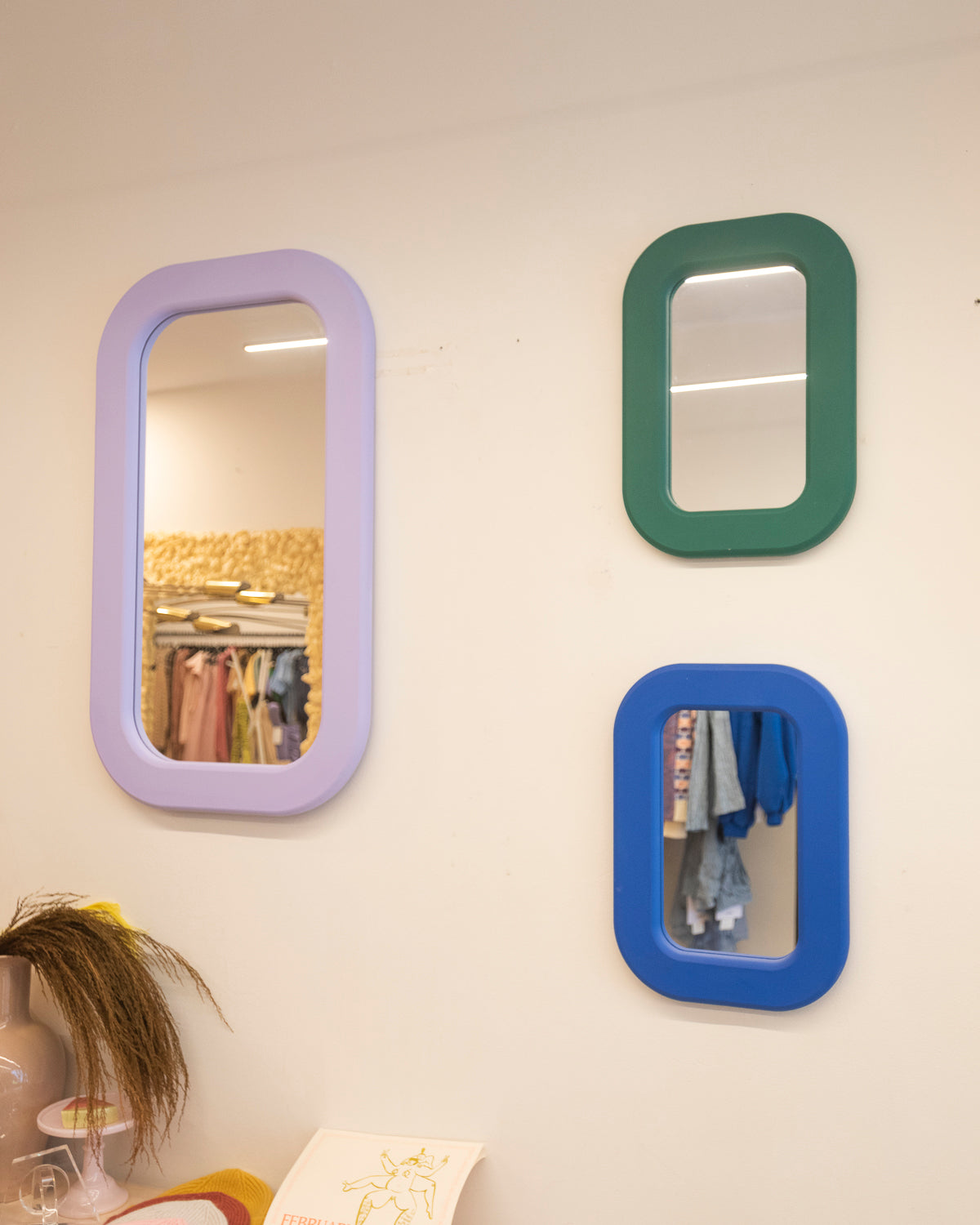 Shape Lab Vanity Buba Mirror - Lavender | Garmentory