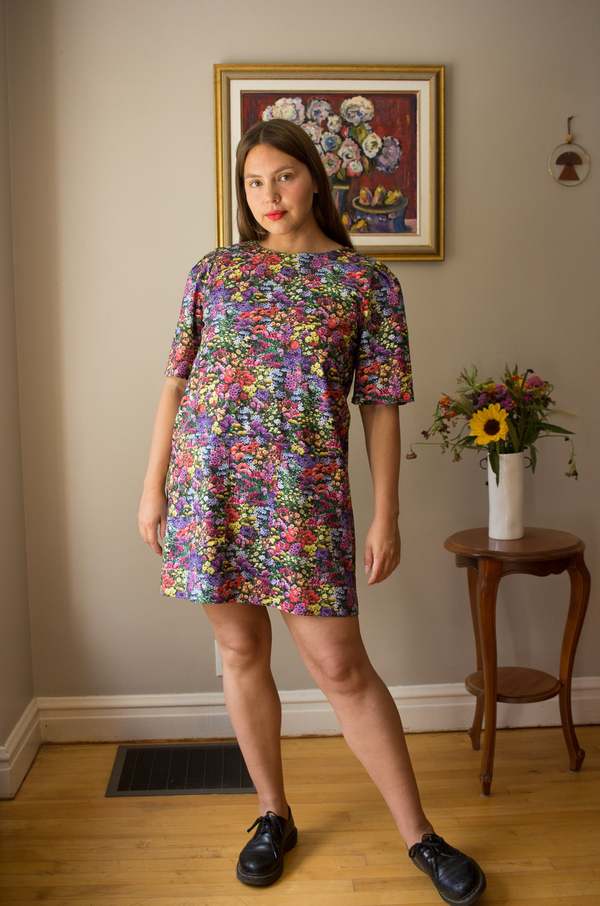 Birds of North America Cottontop Dress - Flowerburst | Garmentory