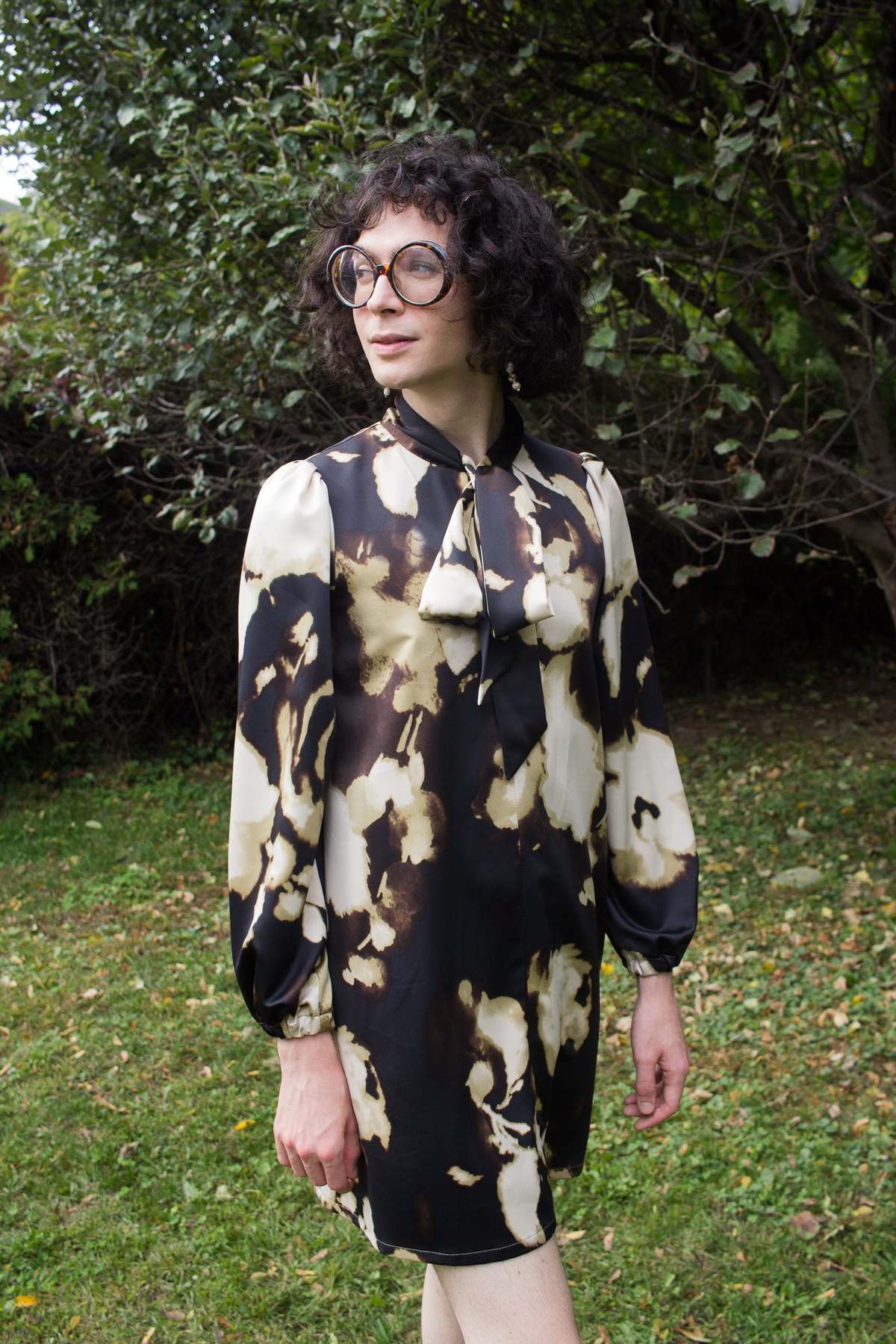 Birds of North America Emu Dress - Clouds (Online Exclusive) | Garmentory