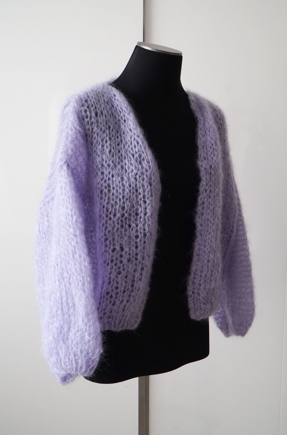 Maiami Mohair bomber Cardigan - Light | Garmentory