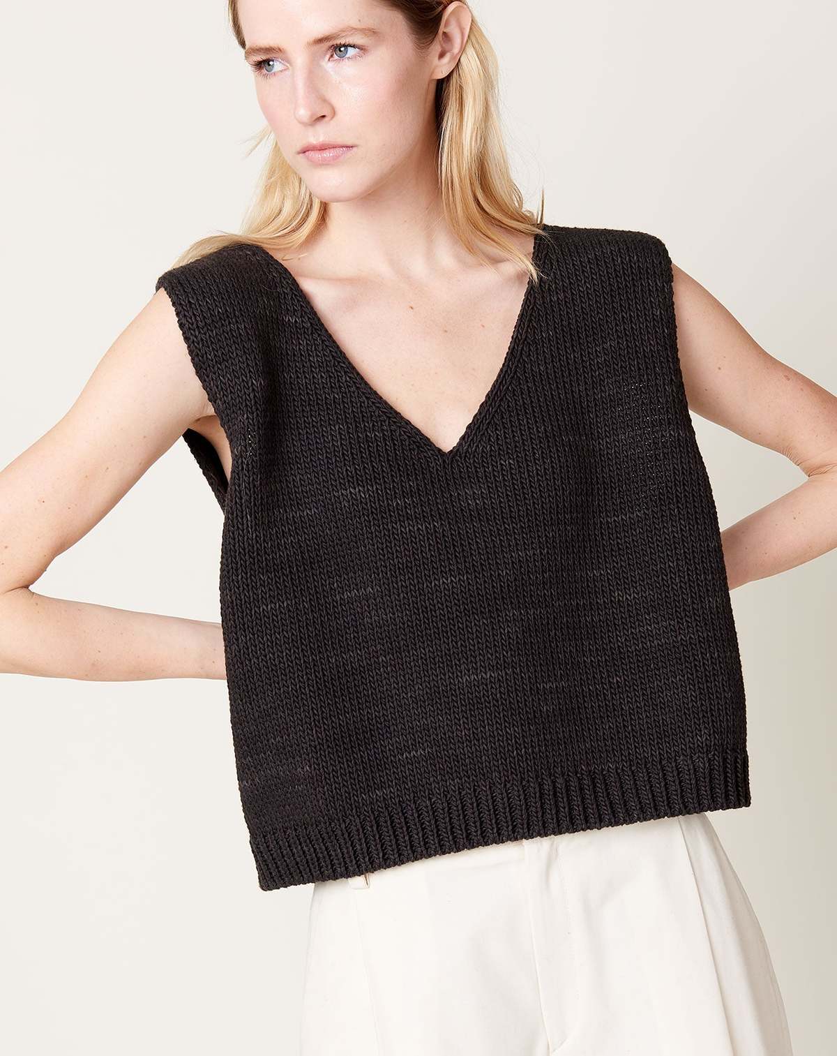Misha & Puff Box Vest - Basalt | Garmentory