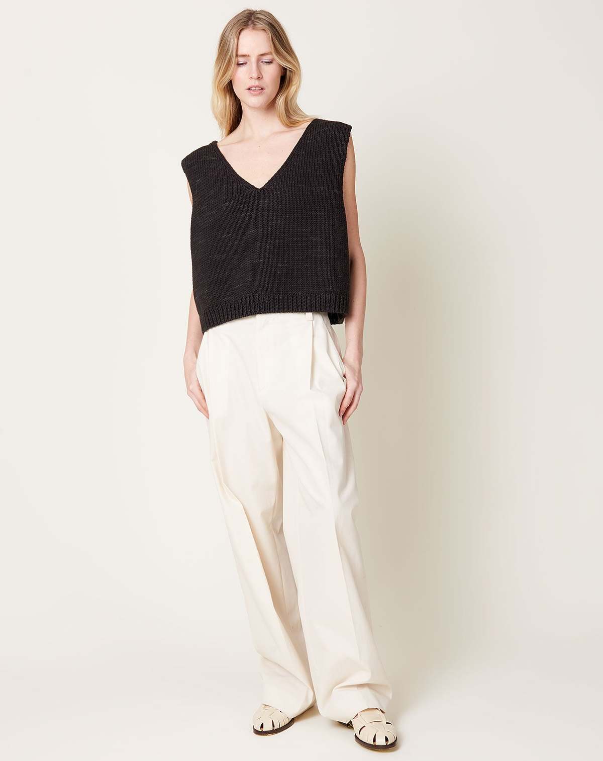 Misha & Puff Box Vest - Basalt | Garmentory