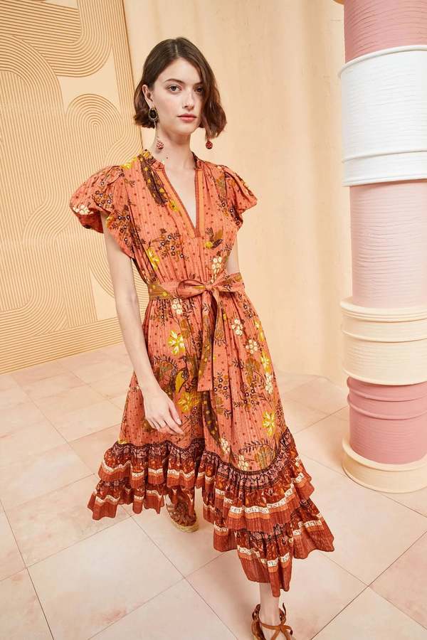 Ulla Johnson Remi Dress - Cardinal | Garmentory