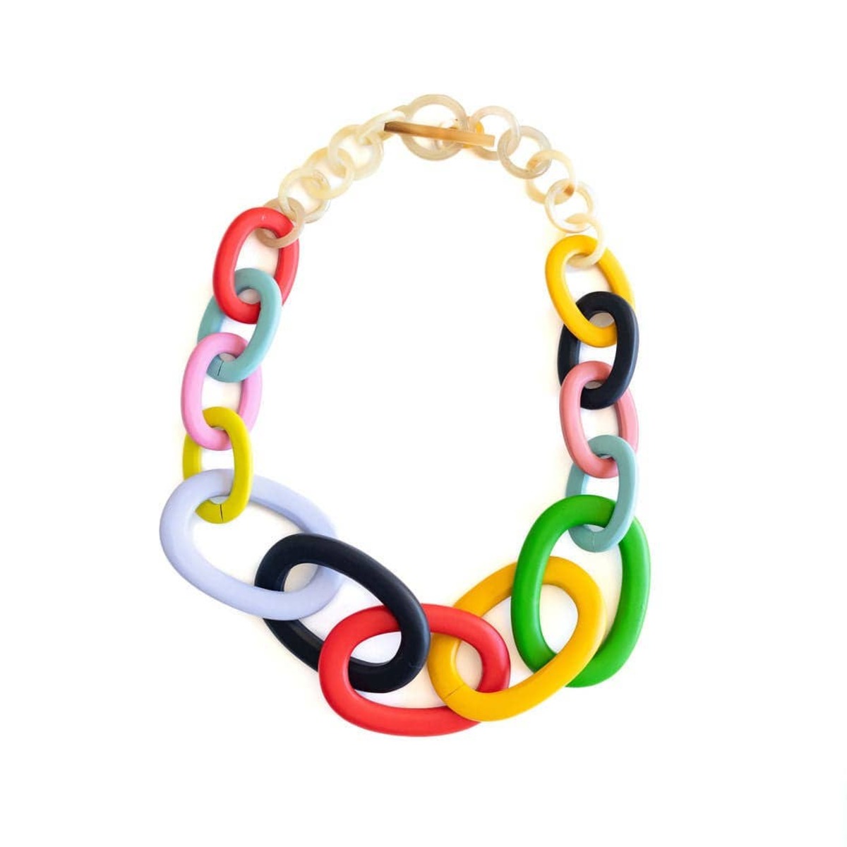 Sunshine Tienda Chain Necklace - Rainbow | Garmentory