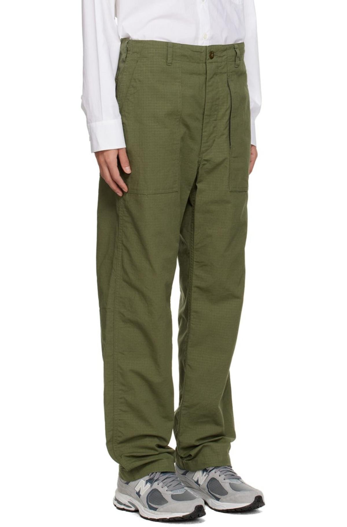 Engineered Garments Fatigue Trousers - Olive | Garmentory