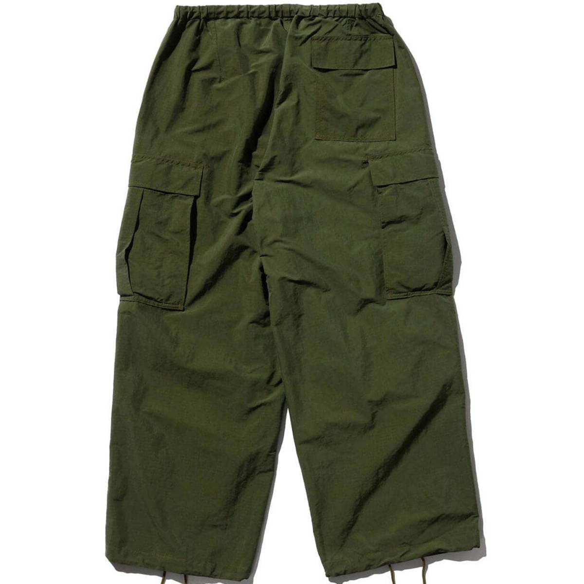 Beams Plus Stretch Nylon Ripstop Military 6-Pocket Overpants - Olive ...