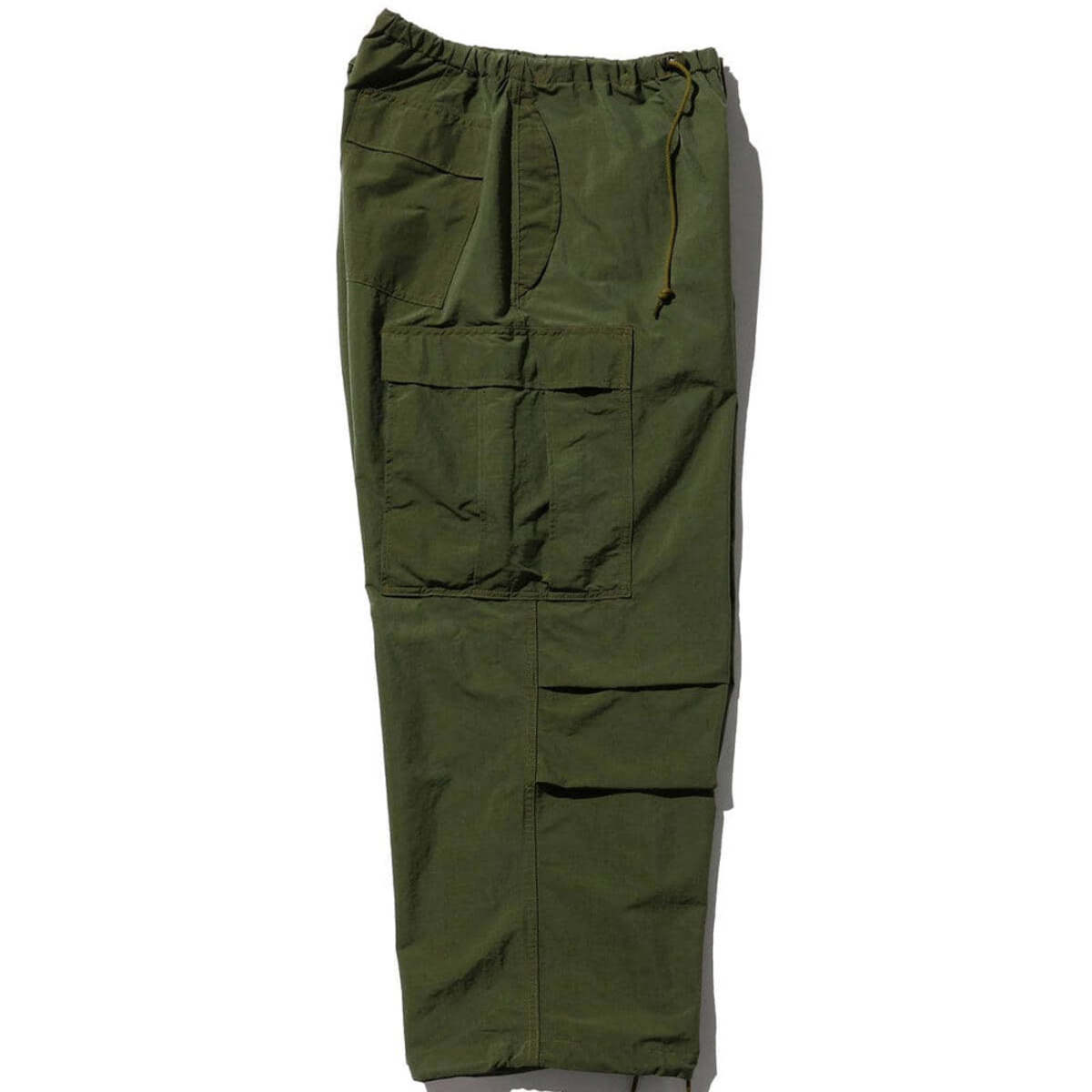 Beams Plus Stretch Nylon Ripstop Military 6-Pocket Overpants - Olive ...