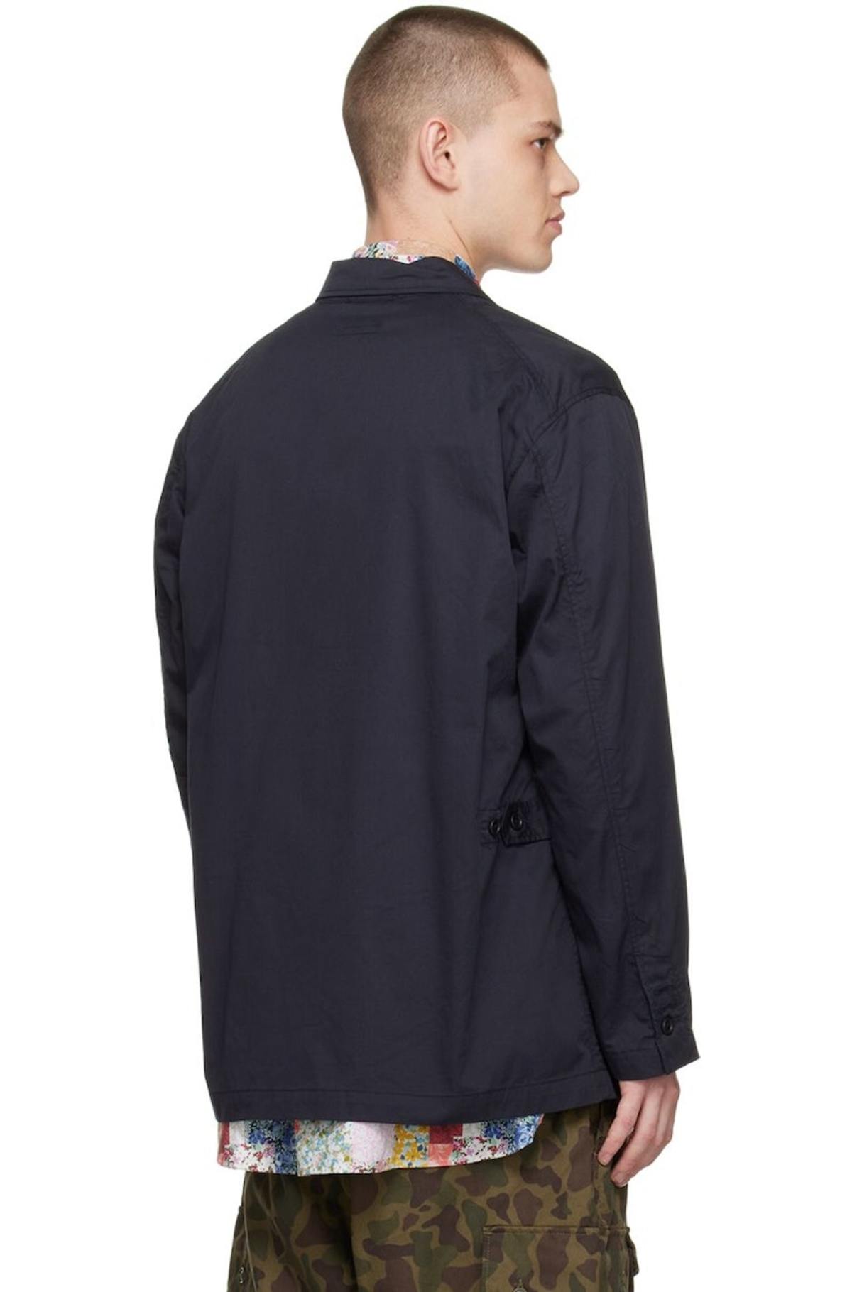 Engineered Garments Loiter Blazer - Navy | Garmentory