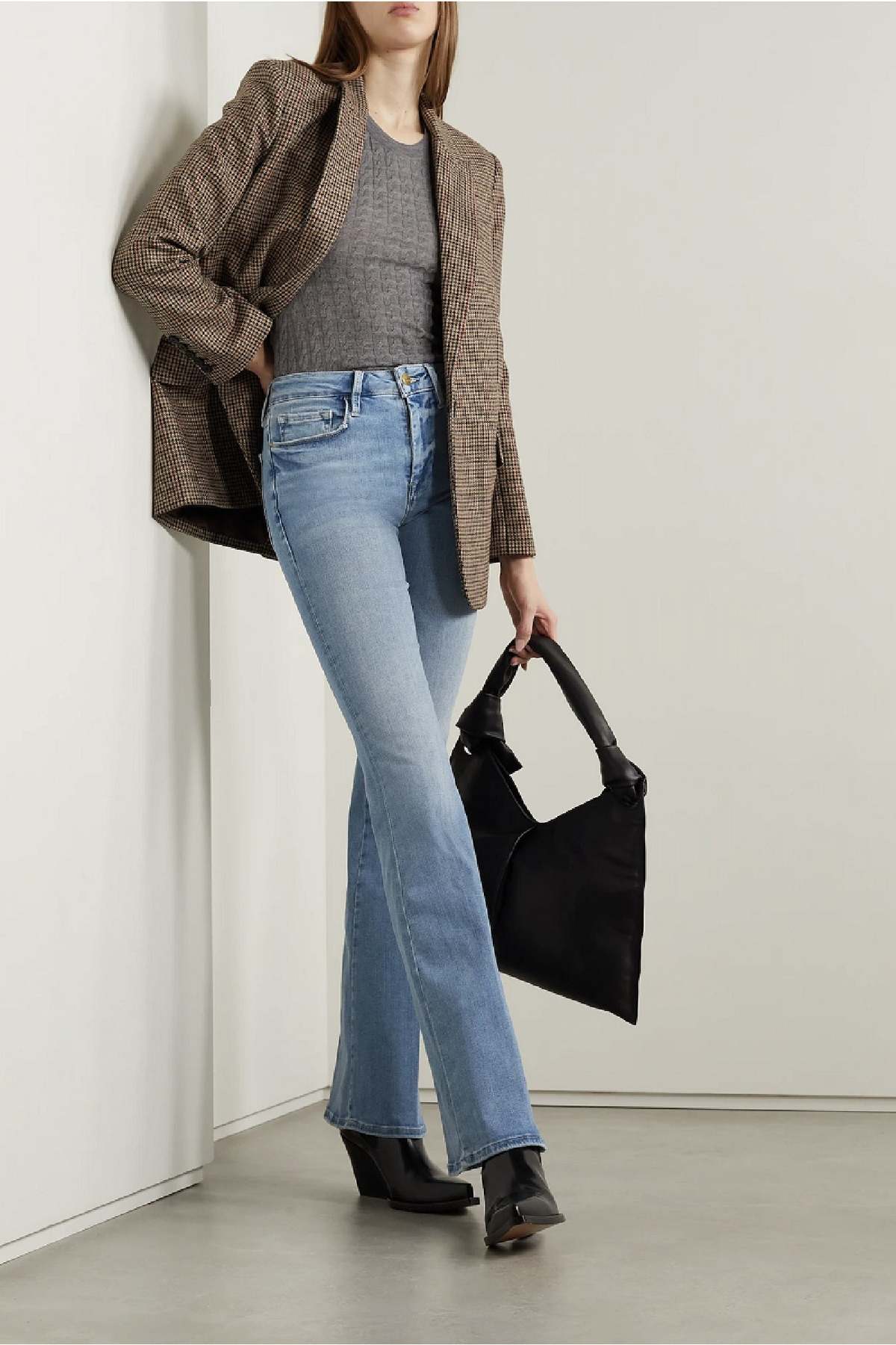 FRAME Denim Frame Le One Flare - Casper | Garmentory