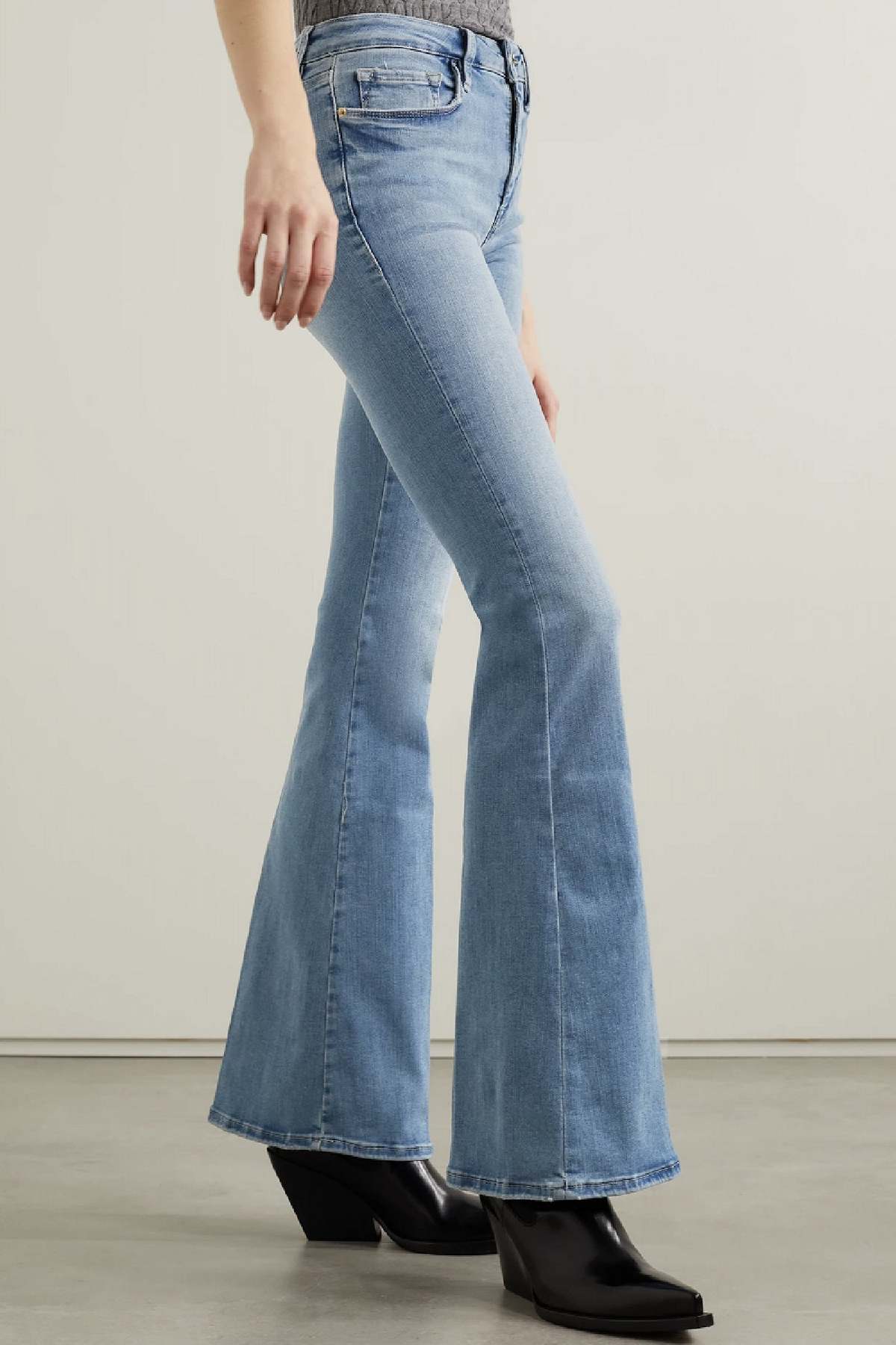 FRAME Denim Frame Le One Flare - Casper | Garmentory