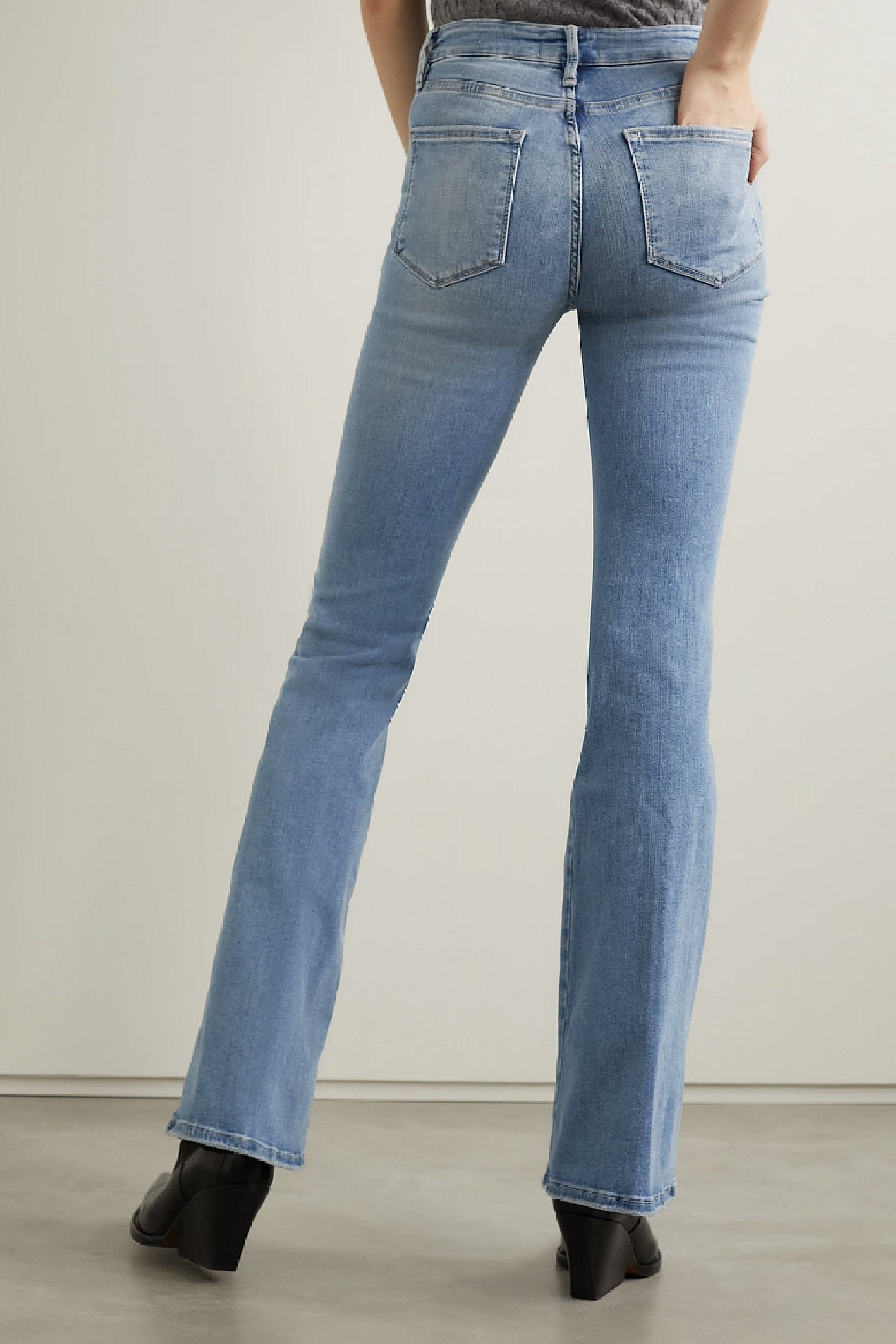 FRAME Denim Frame Le One Flare - Casper | Garmentory