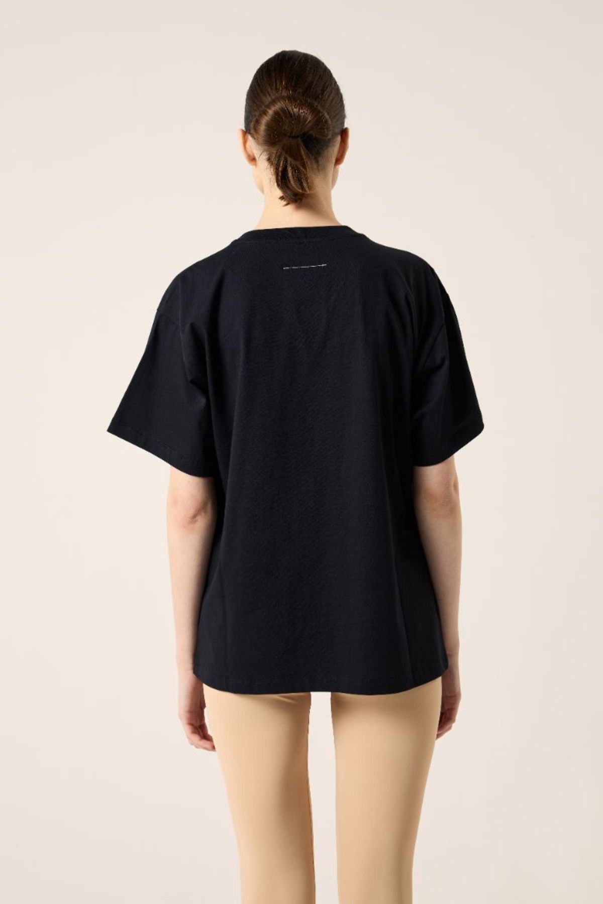 MM6 Maison Margiela Graphic print T-shirt - Black | Garmentory