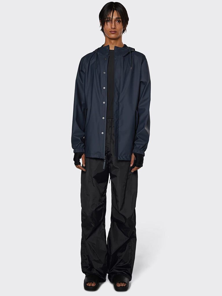 Rains Fishtail Jacket - Navy | Garmentory