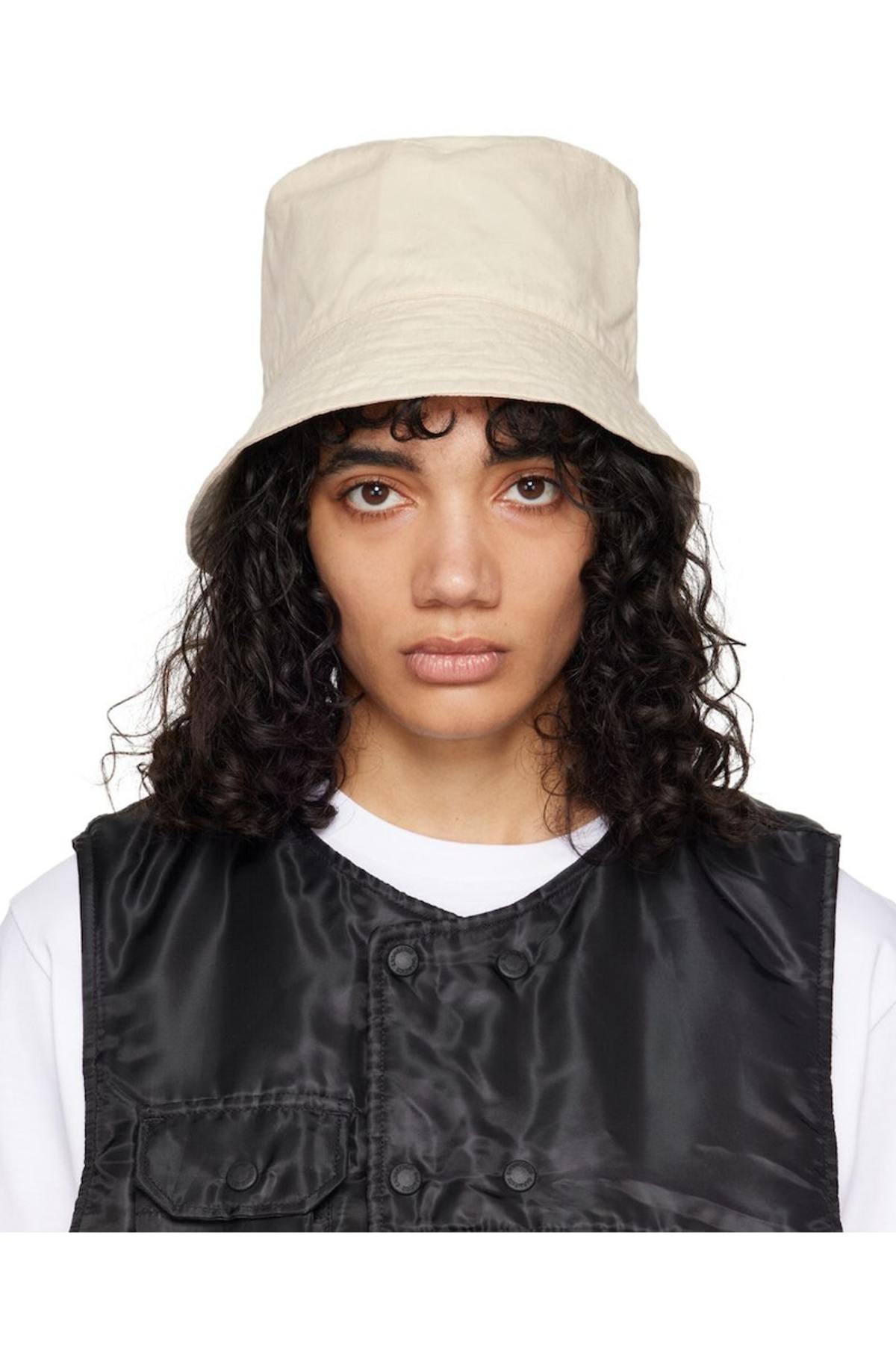 Engineered Garments Cotton Bucket Hat - Natural | Garmentory