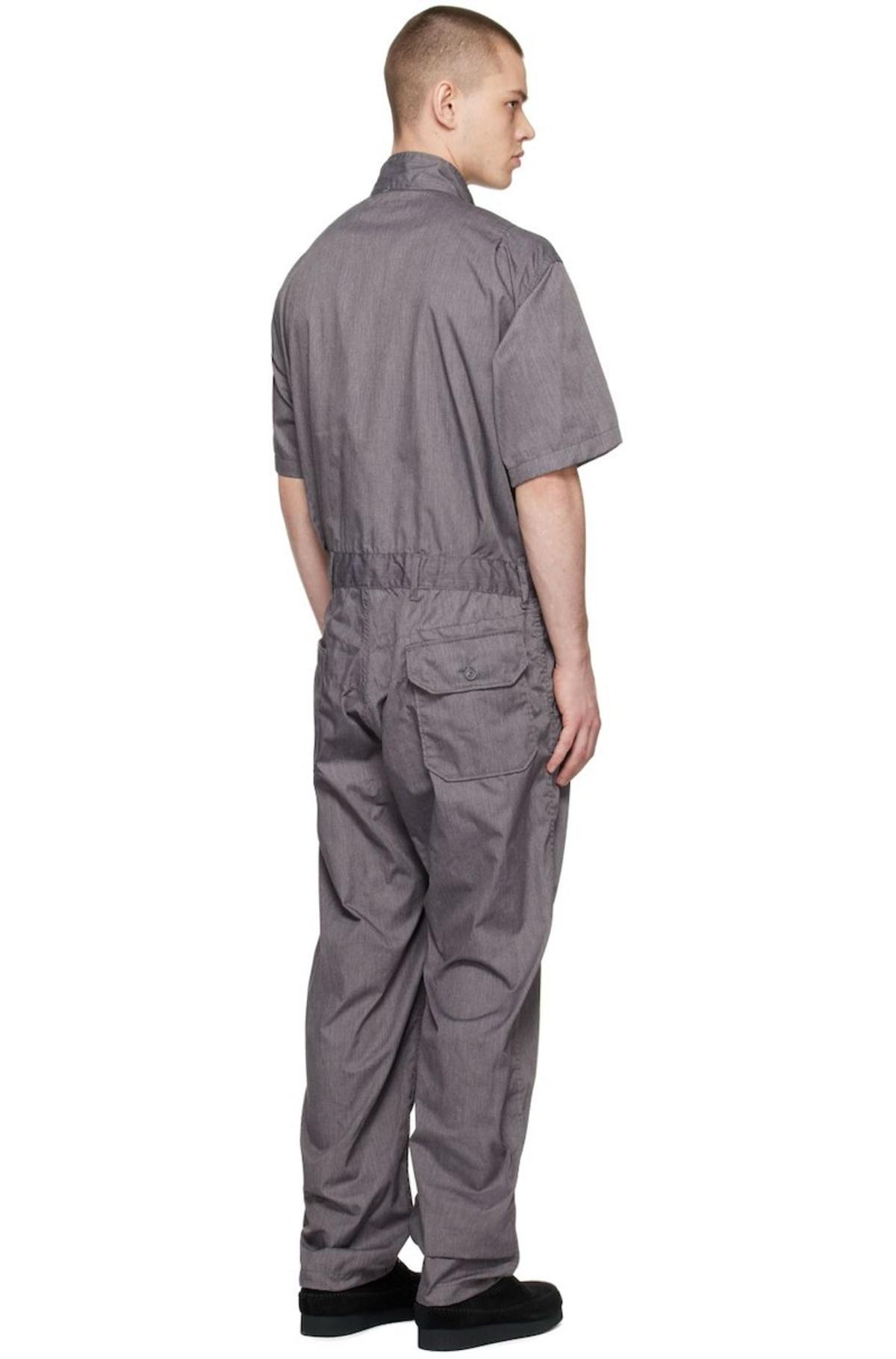 Engineered Garments Racing Jumpsuit - Gray Feather | Garmentory