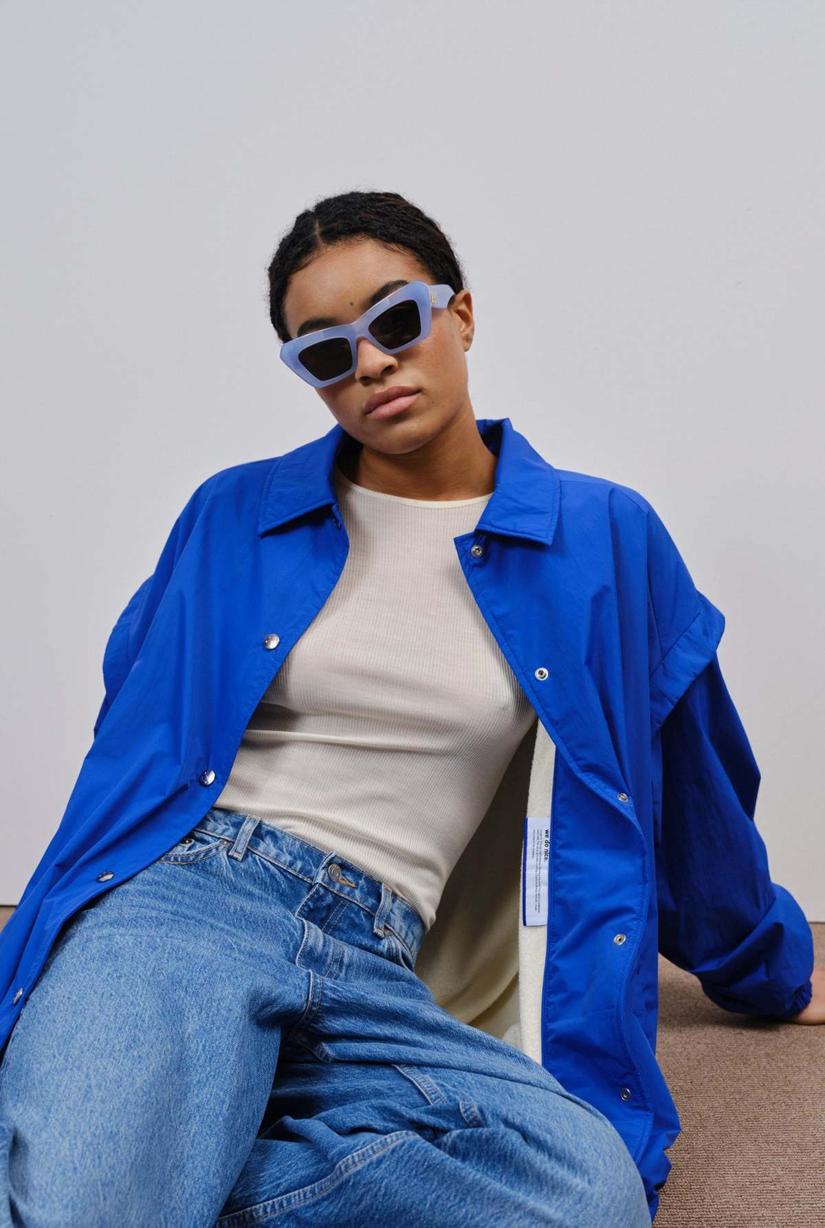 EMbassy Of Bricks and Logs Lucca Coach Jacket - Embassy Blue | Garmentory