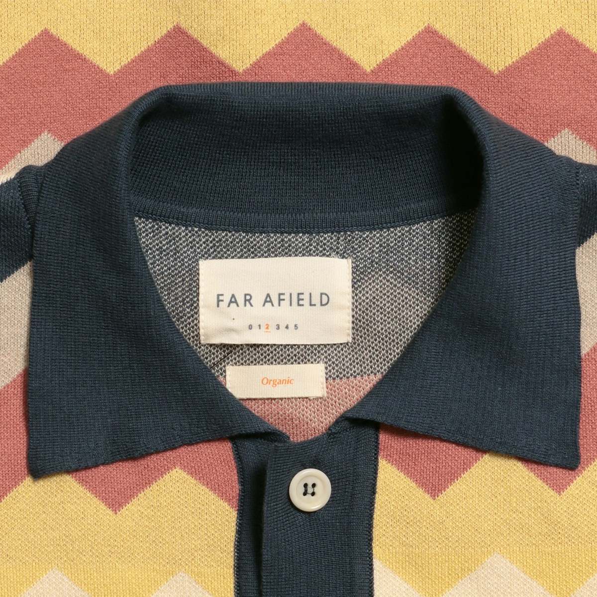 Far Afield Zigger S/S Cardigan - BLUE NIGHT | Garmentory