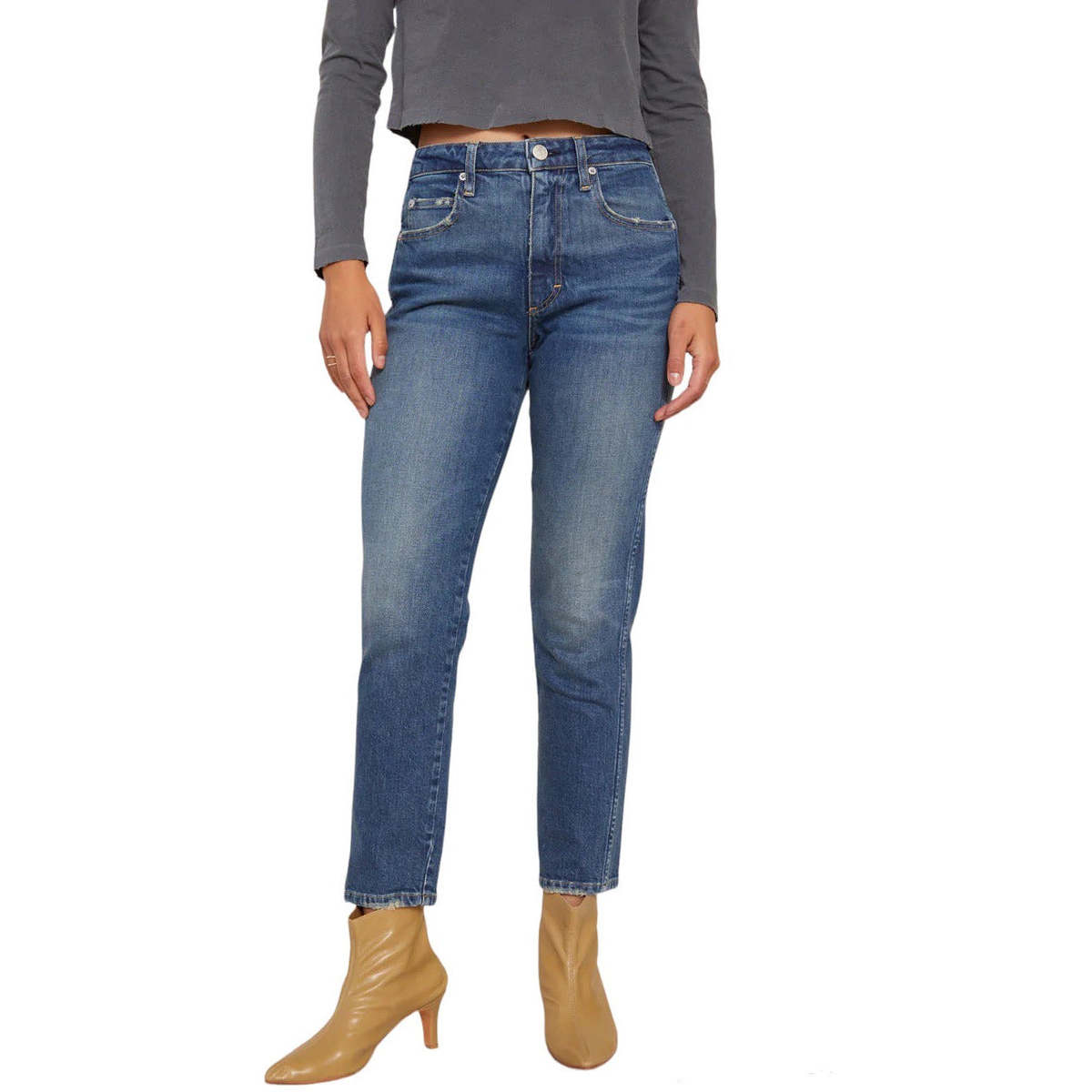 amo denim Chloe Crop Pant - Passionate | Garmentory