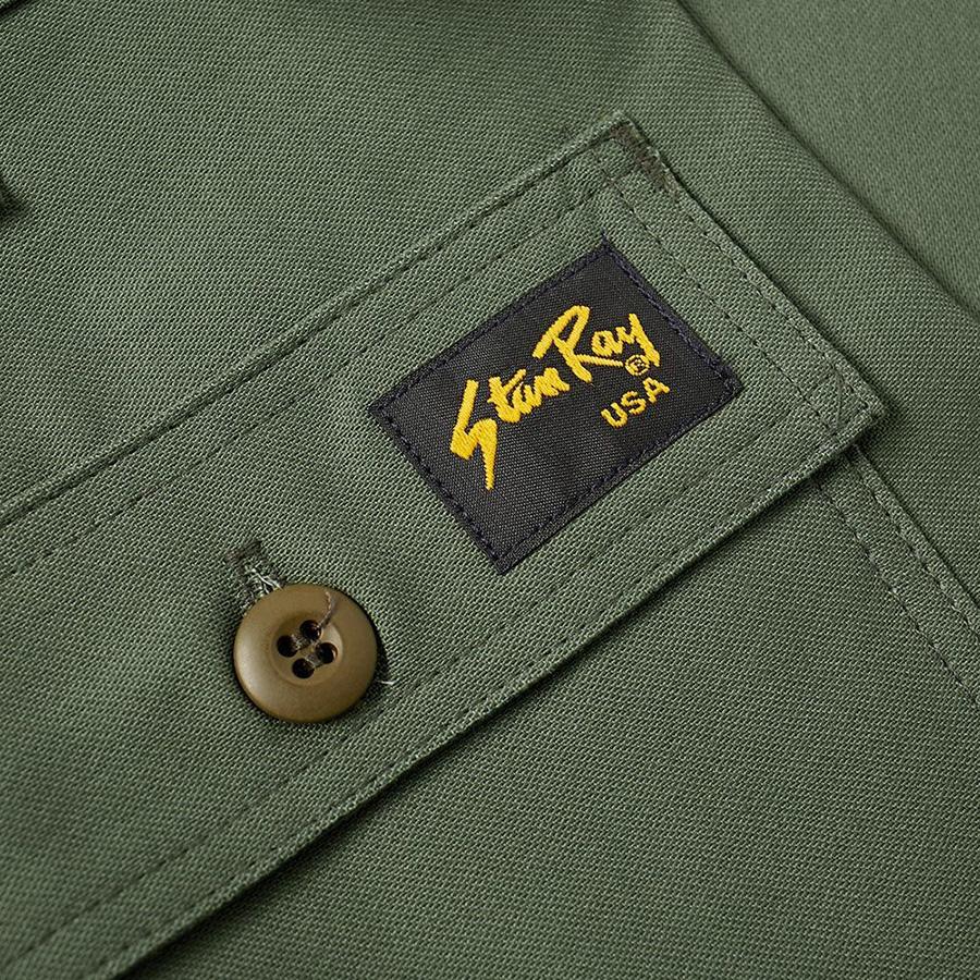 Stan Ray 4-Pocket 1300 Slim Fit Fatigue Pants - Olive Sateen | Garmentory