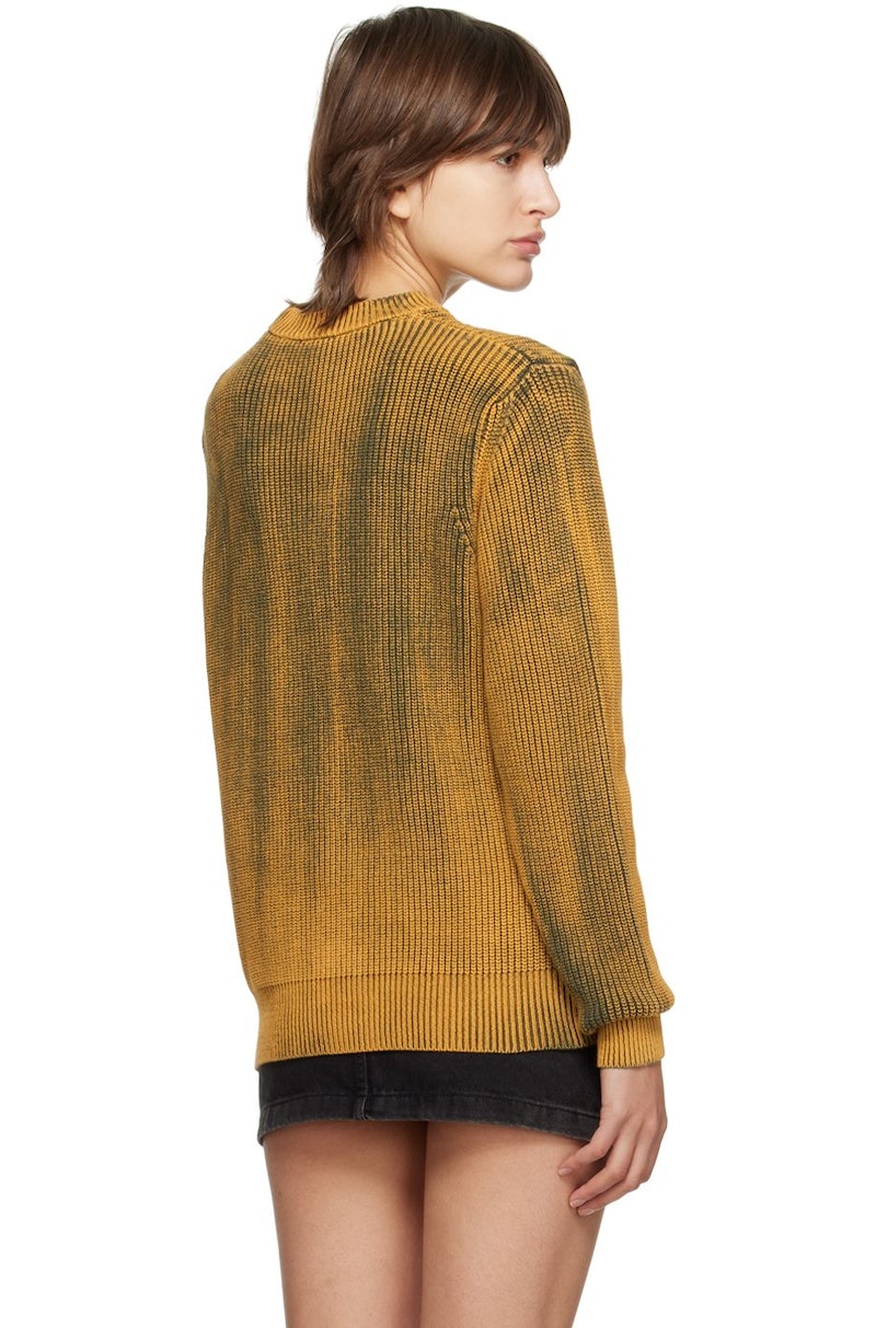 Diesel K-Elesto Sweater - Mustard | Garmentory