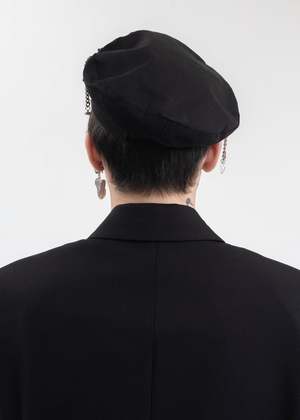 Feng Chen Wang Fcw Embellishment Beret - Black | Garmentory