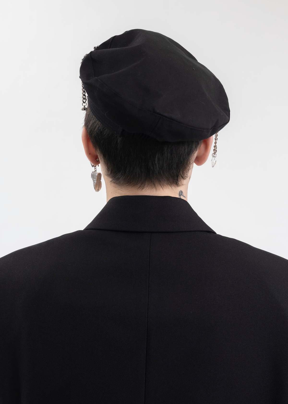 Feng Chen Wang Fcw Embellishment Beret - Black | Garmentory