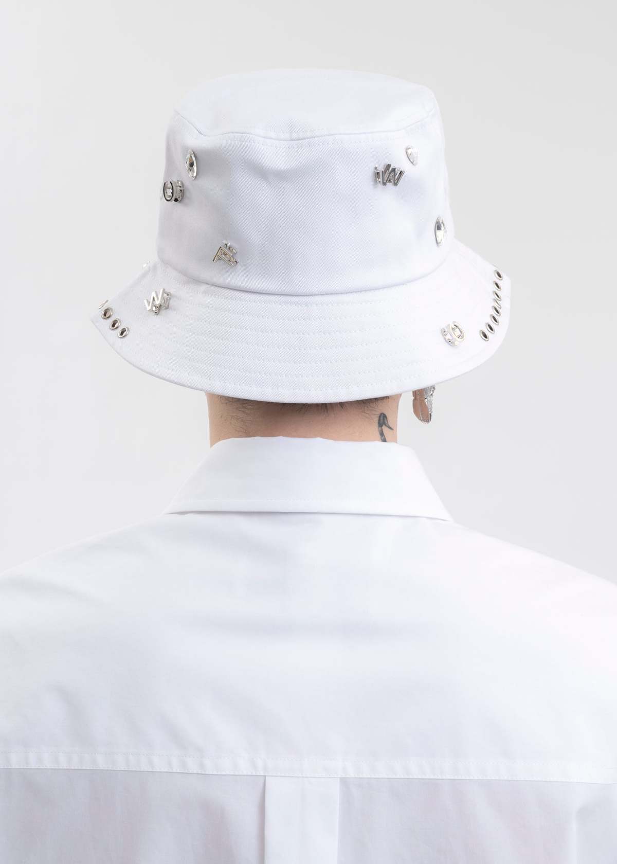 Feng Chen Wang Decorated Fishermans Hat - White | Garmentory