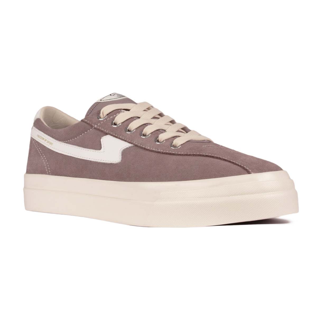 Stepney Workers Club SWC Dellow S-Strike Suede Shoes - Grey/White ...