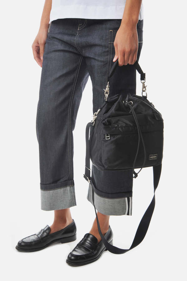 Porter Large Balloon Sac Tanker Bag - Black | Garmentory
