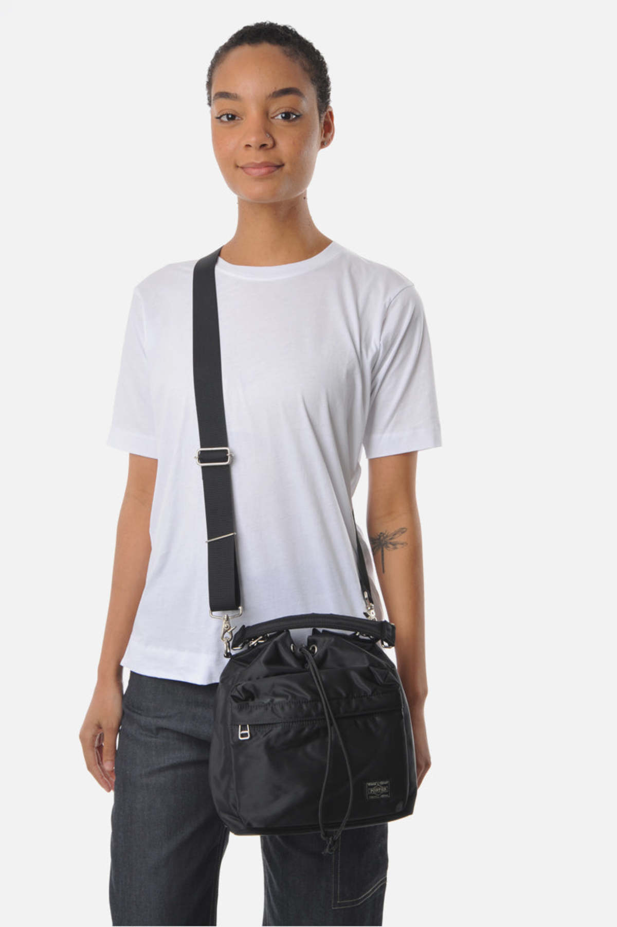 Porter Large Balloon Sac Tanker Bag - Black | Garmentory
