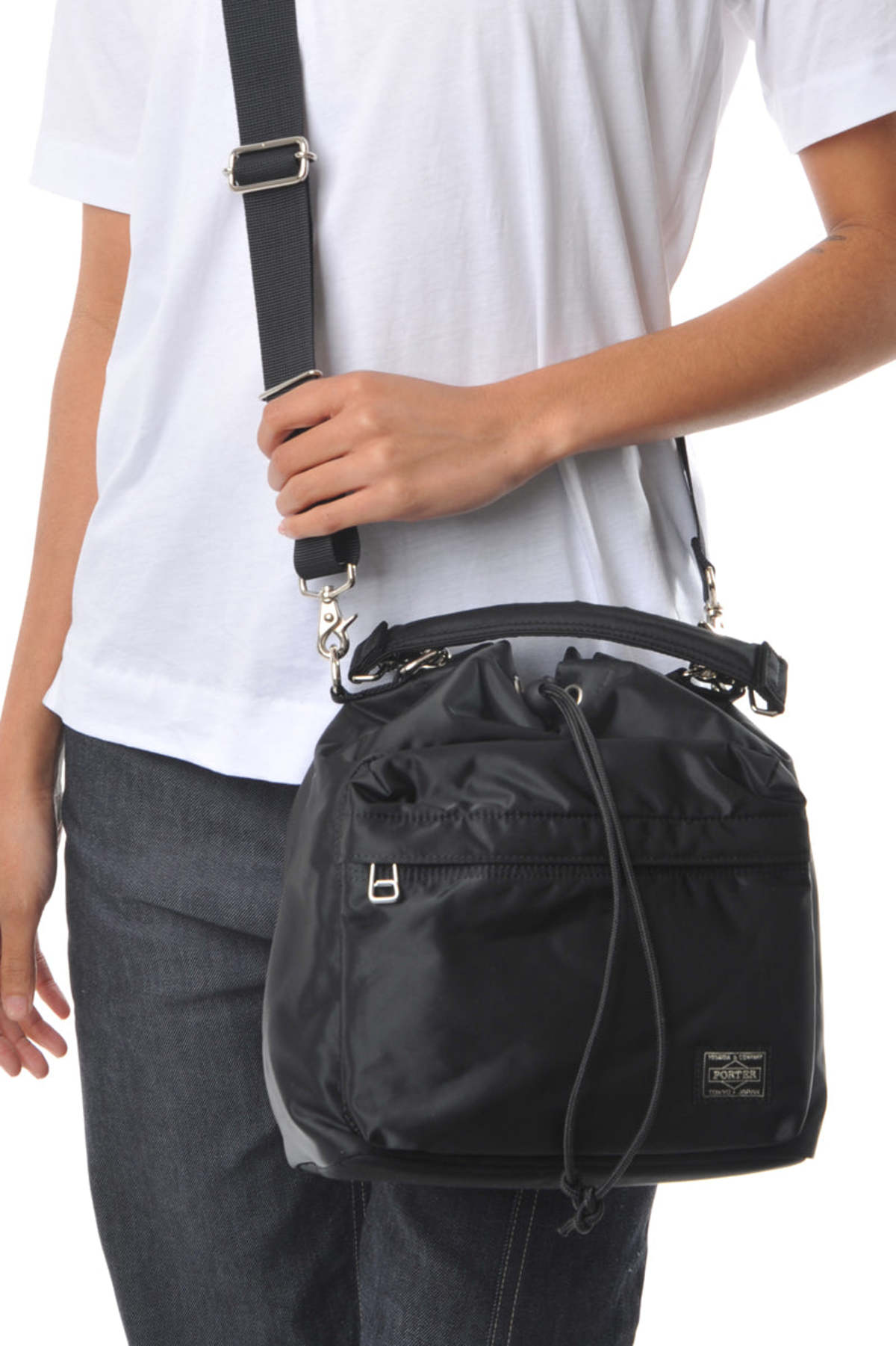 Porter Large Balloon Sac Tanker Bag - Black | Garmentory