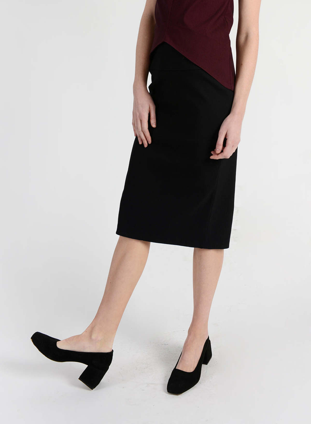 Meg Pencil Skirt - Black | Garmentory