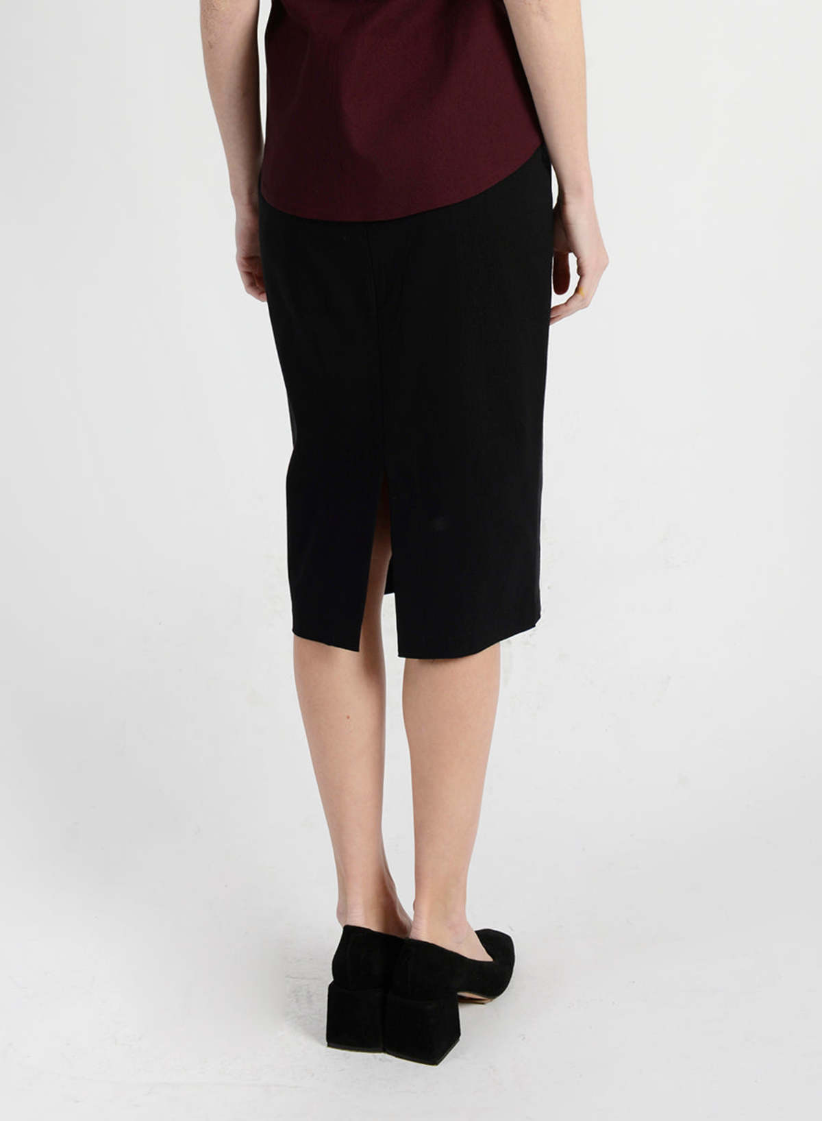 Meg Pencil Skirt - Black | Garmentory