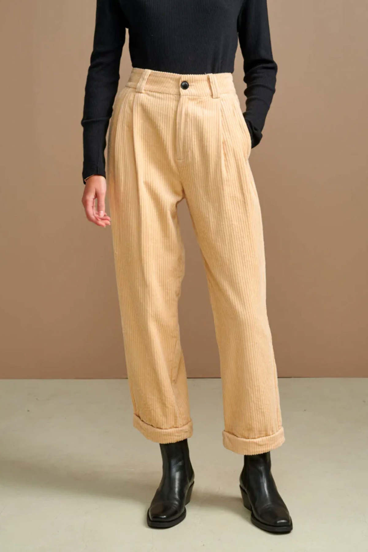 Bellerose Lazard Corduroy Pants - Sable | Garmentory