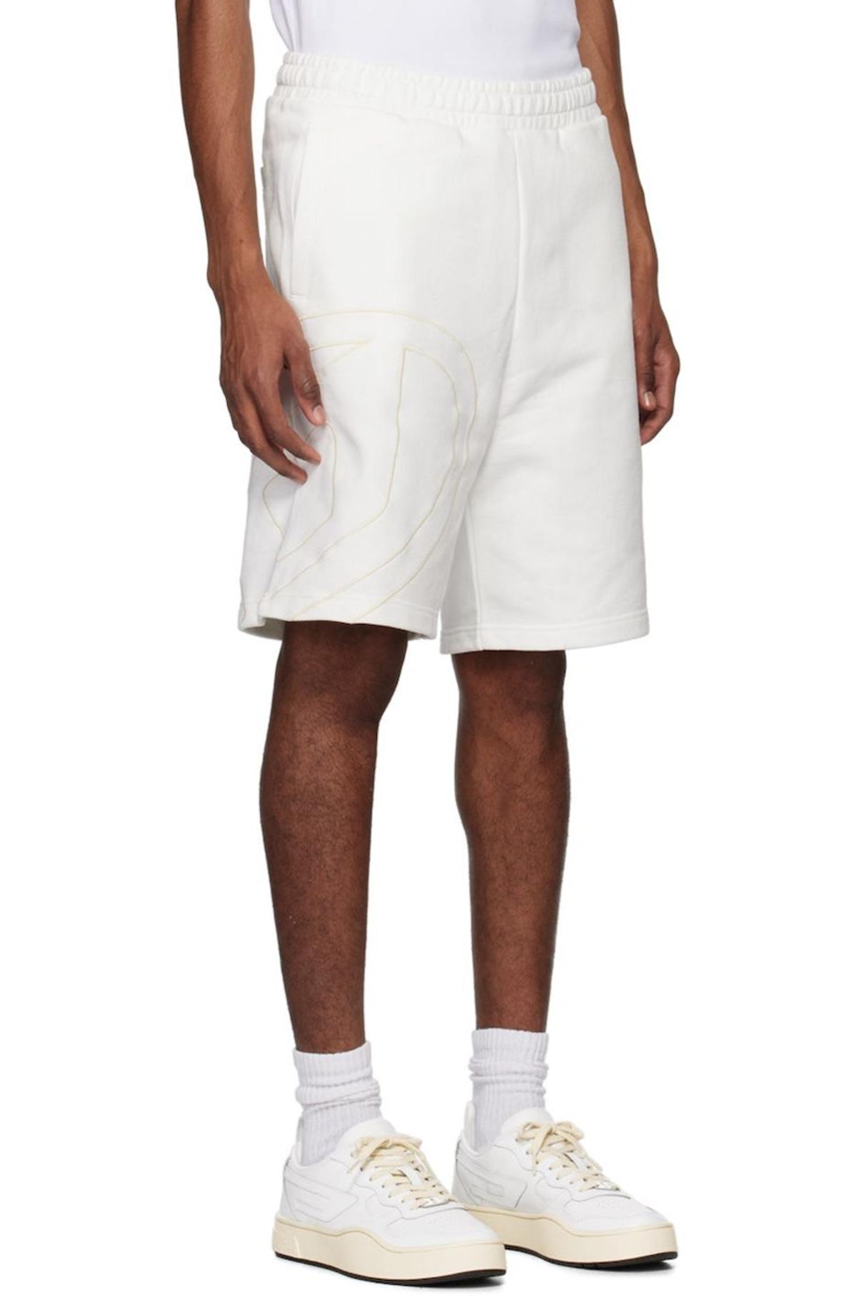 Diesel P Crow Megoval Shorts - White | Garmentory