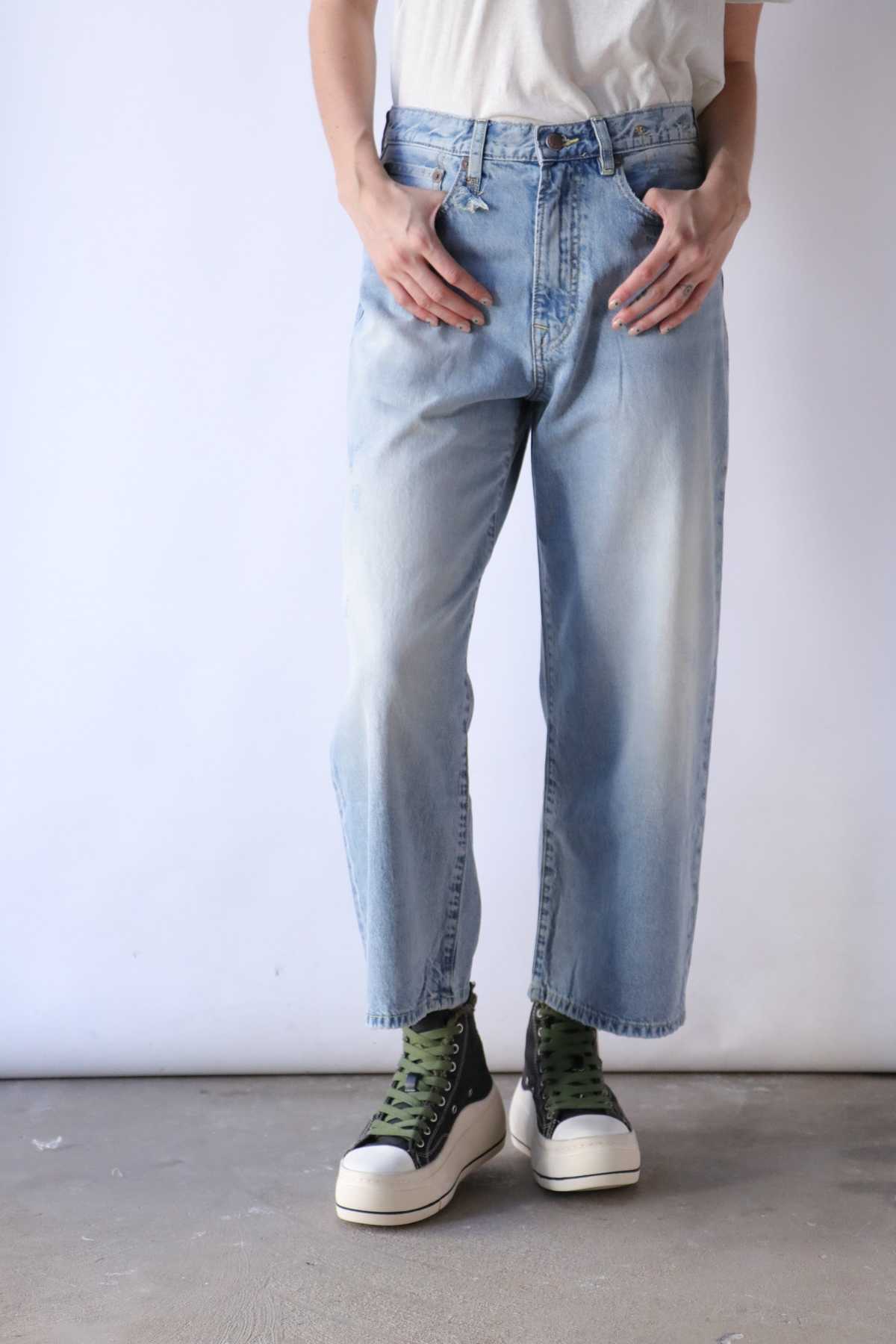 R13 Ankled D'arcy Jean - Haven Blue | Garmentory