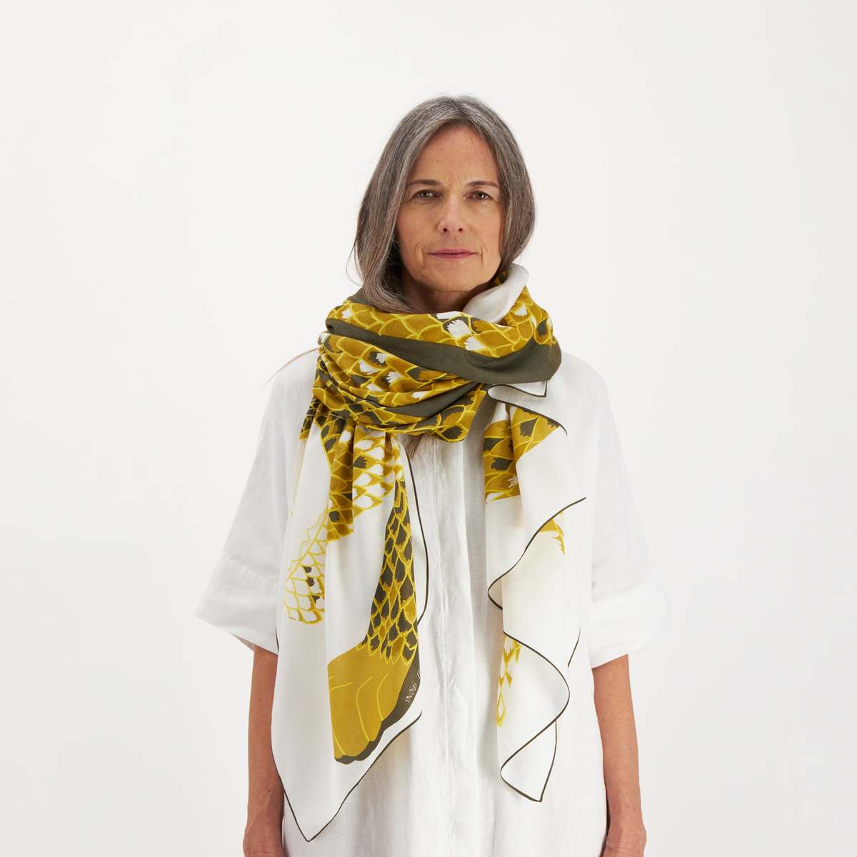 Inoui Editions 100 Neofelis Scarf - White | Garmentory