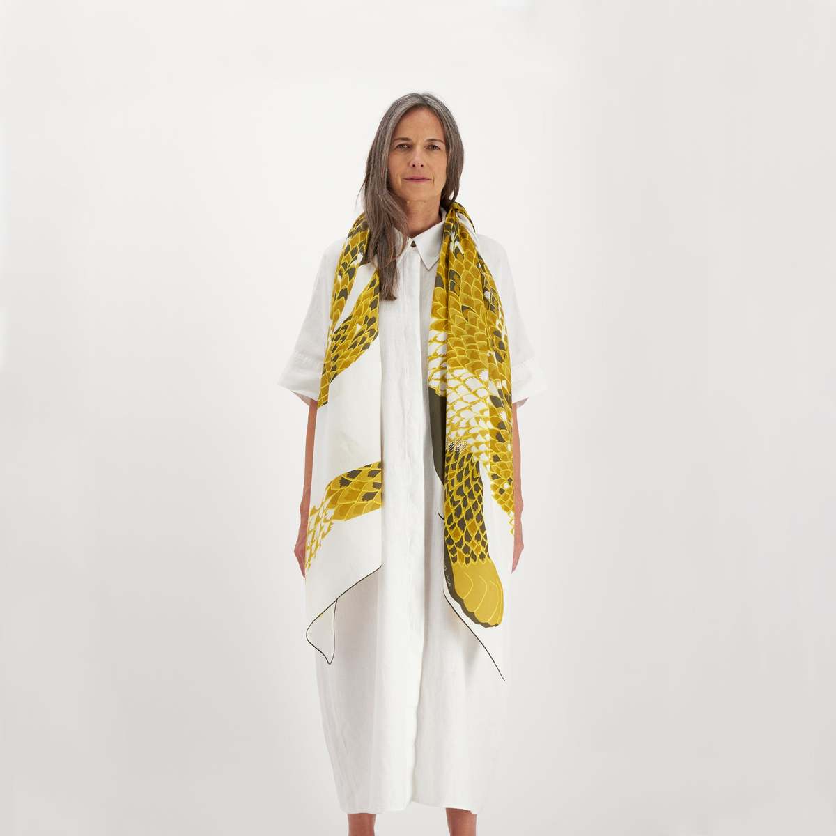 Inoui Editions 100 Neofelis Scarf - White | Garmentory