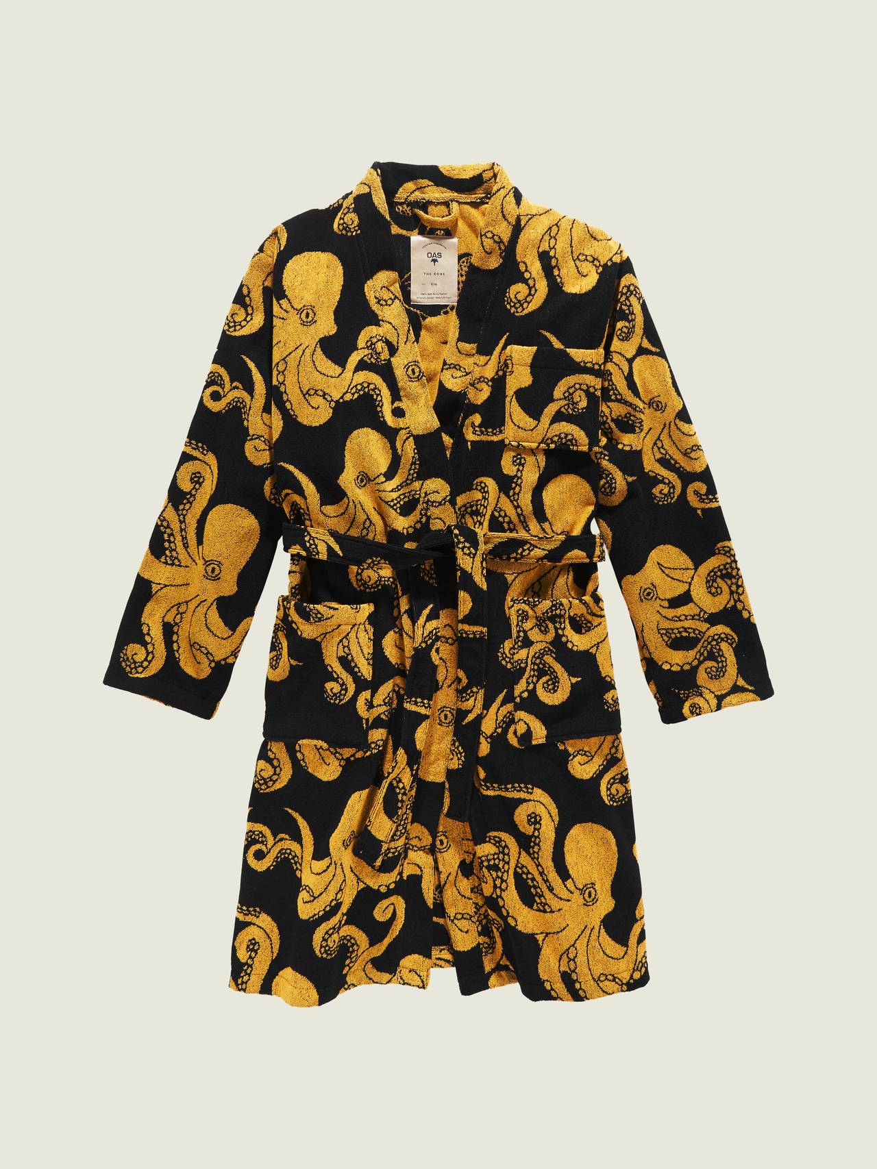 OAS Black Octo Robe - Black/yellow | Garmentory