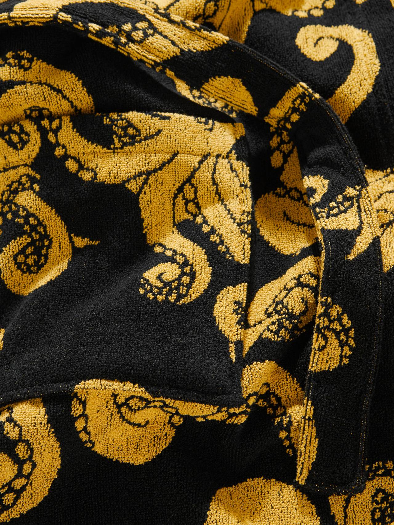 OAS Black Octo Robe - Black/yellow | Garmentory
