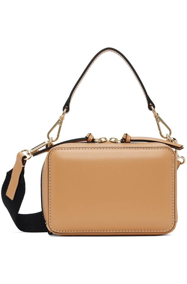 GANNI Banner Camera Bag - Tan | Garmentory