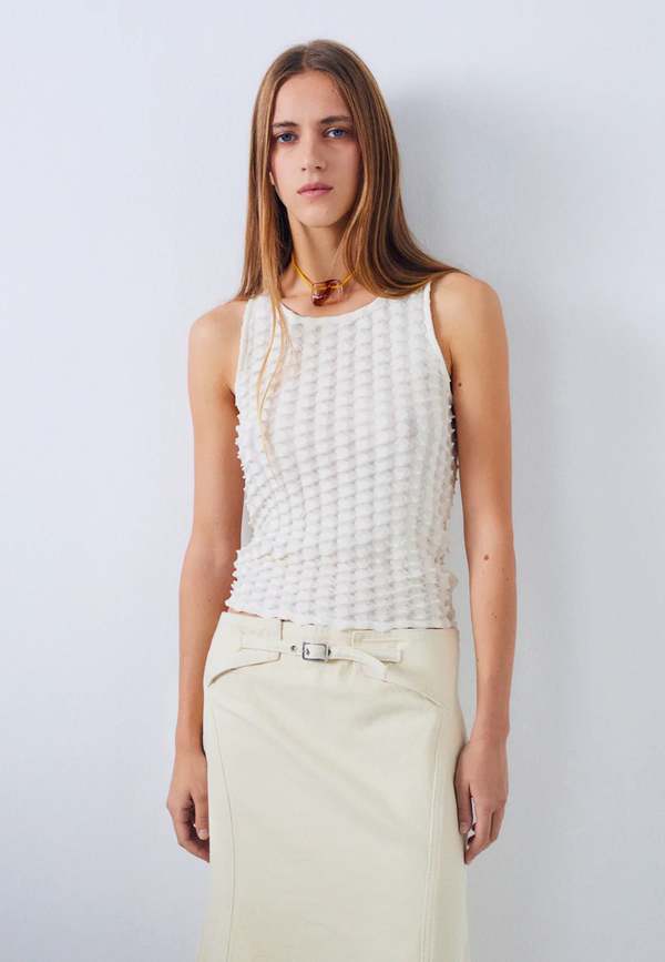 Gimaguas Sofia Tank Top - White | Garmentory