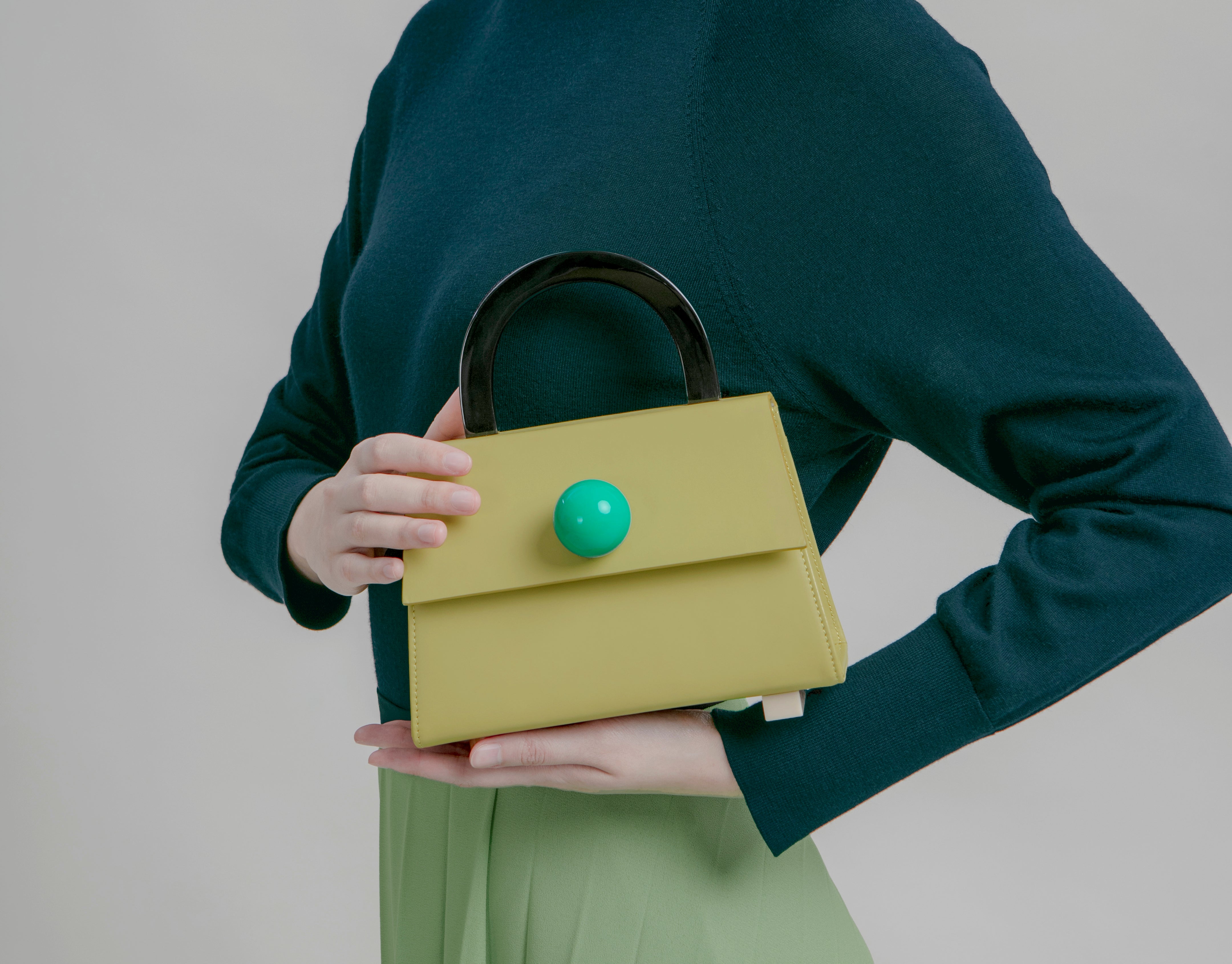 MATTER MATTERS Diva Satchel Strap Bag • Olive | Garmentory