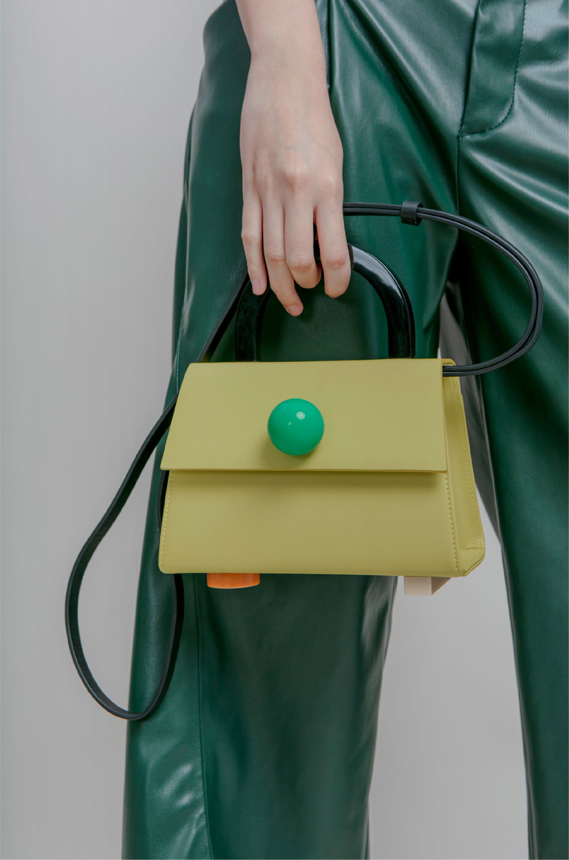 MATTER MATTERS Diva Satchel Strap Bag • Olive | Garmentory