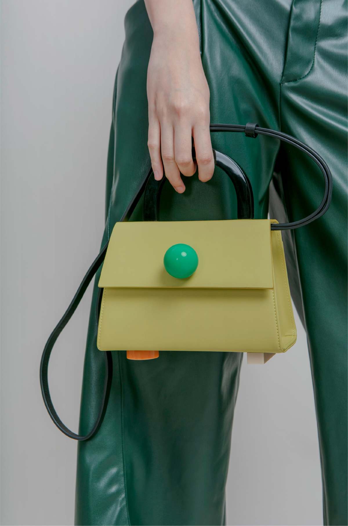 MATTER MATTERS Diva Satchel Strap Bag • Olive | Garmentory