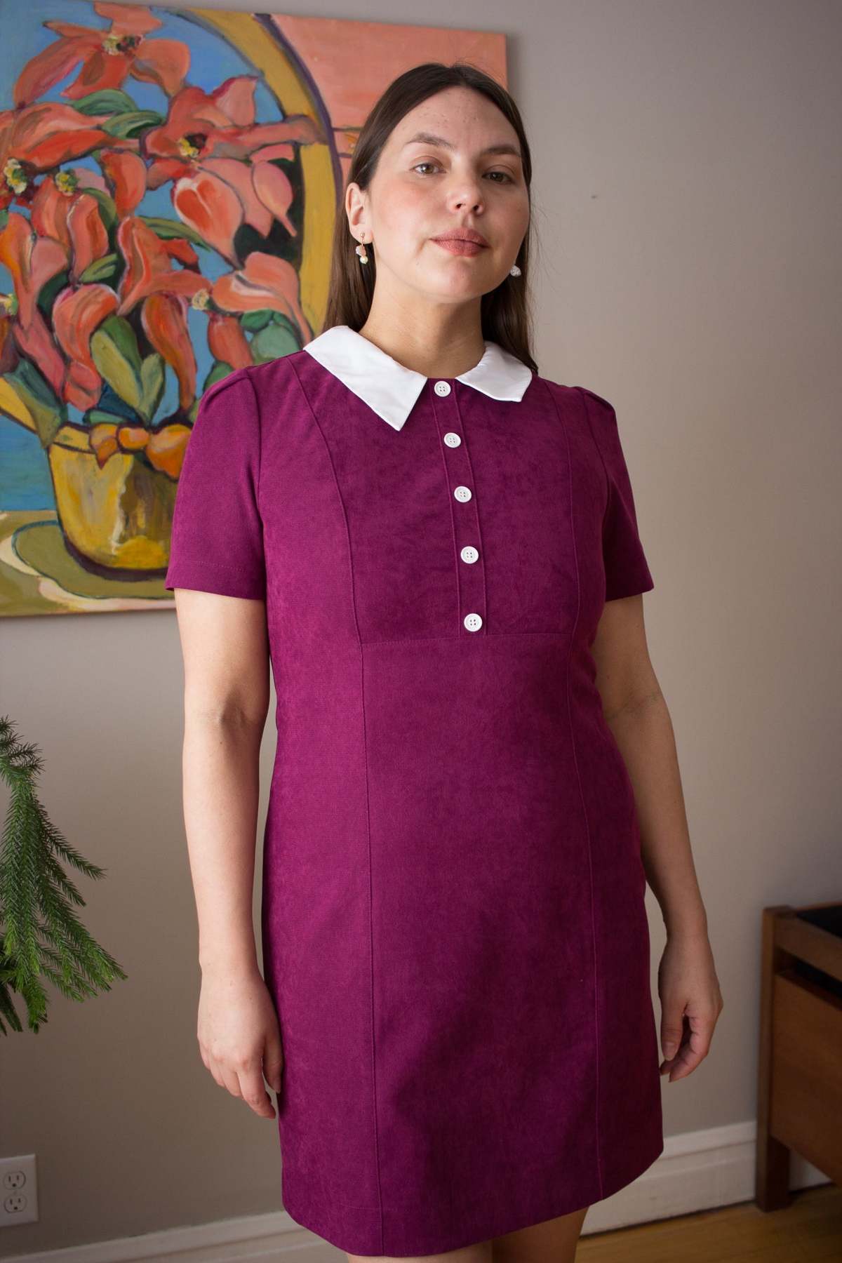 Birds of North America Peep Dress - Mulberry | Garmentory