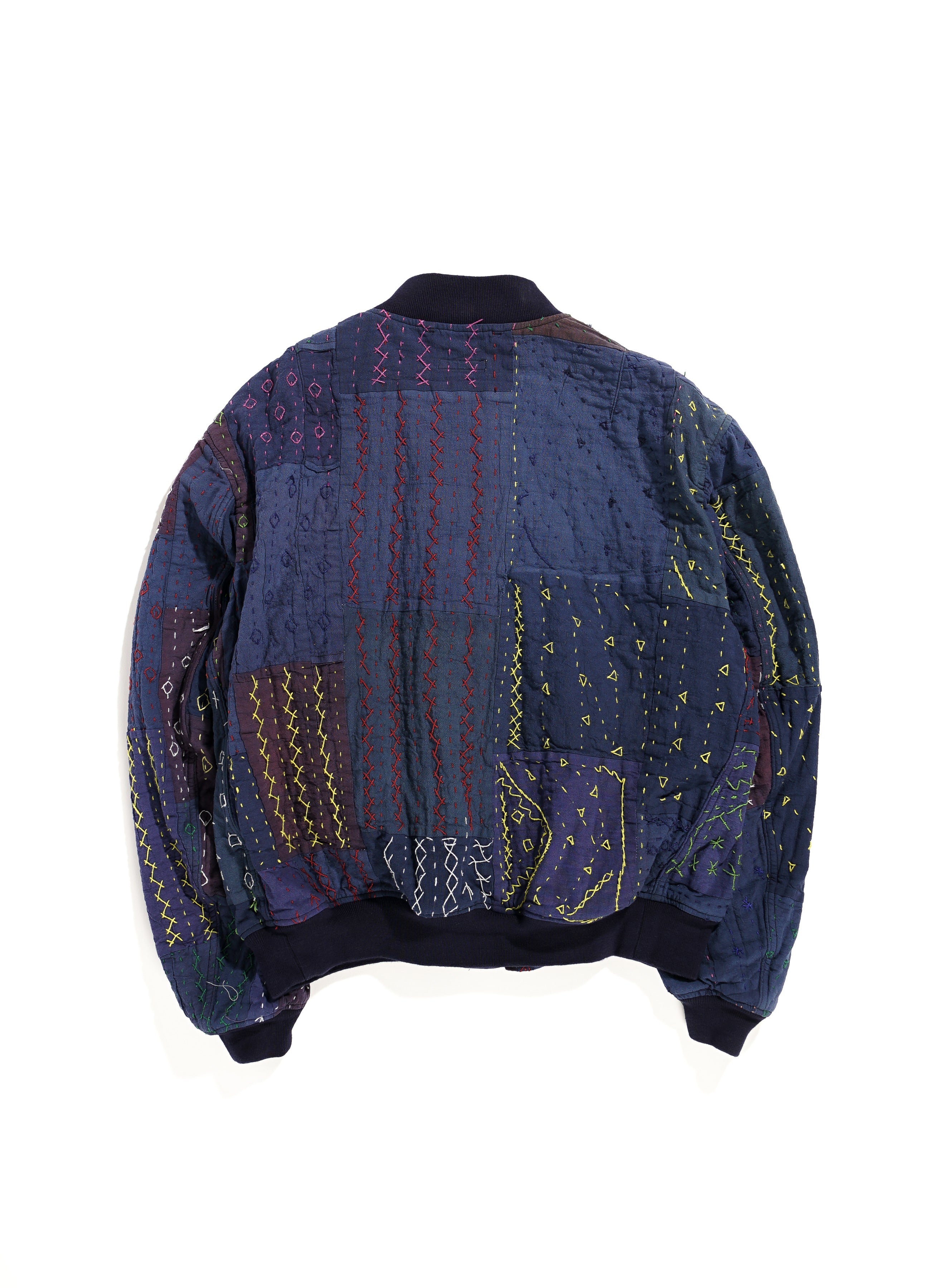 Engineered Garments Aviator Jacket - Navy Square Handstitch | Garmentory