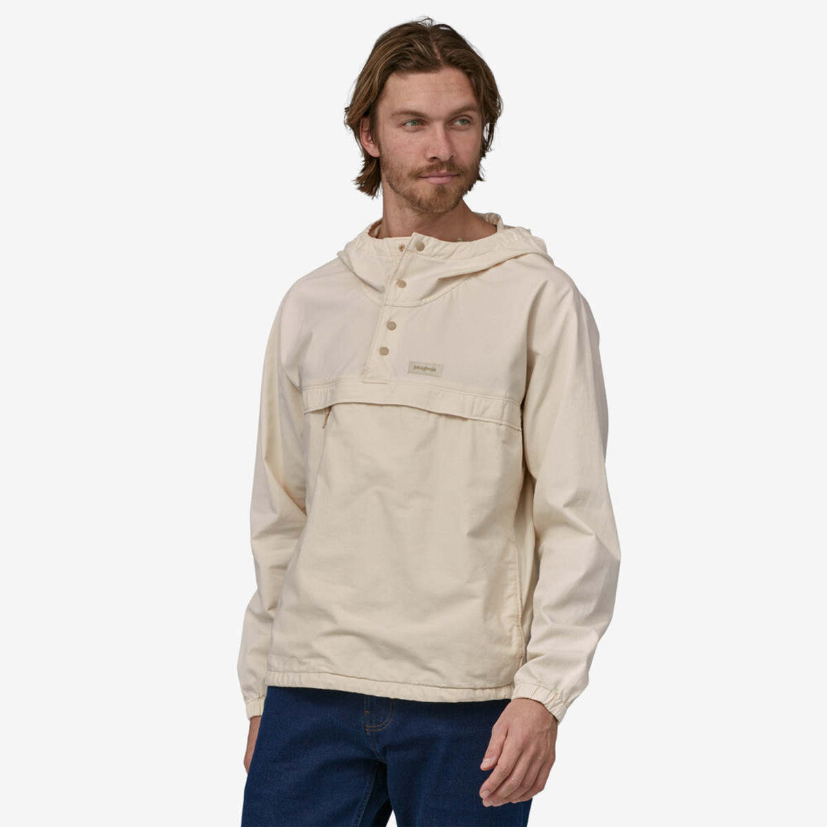Patagonia Funhoggers Cotton Anorak Pullover - Undyed Natural | Garmentory