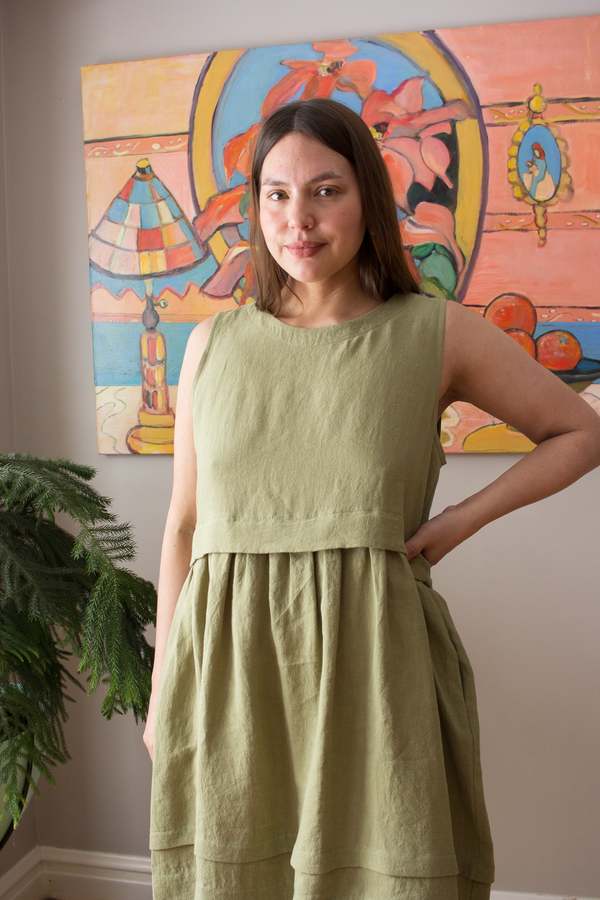 Jennifer Glasgow Mariner Dress - Pear | Garmentory