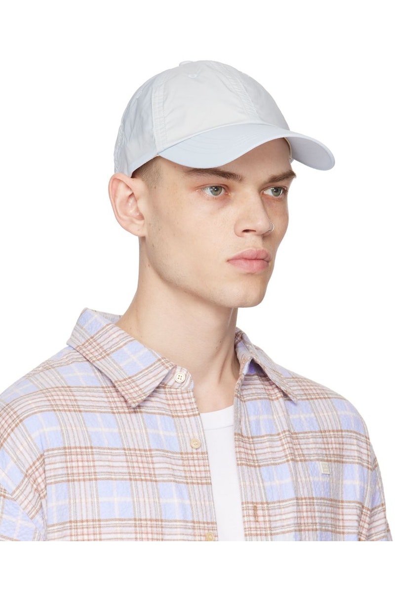 Acne Studios Paneled Cap - Blue | Garmentory